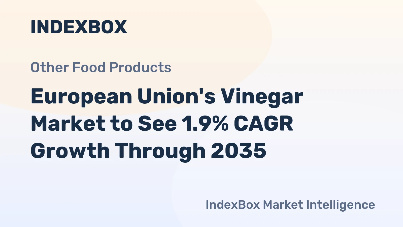 European Union's Vinegar Market to See 1.9% CAGR Growth Through 2035