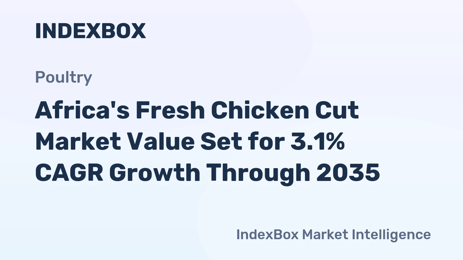 Africa's Fresh Chicken Cut Market Value Set for 3.1% CAGR Growth Through 2035