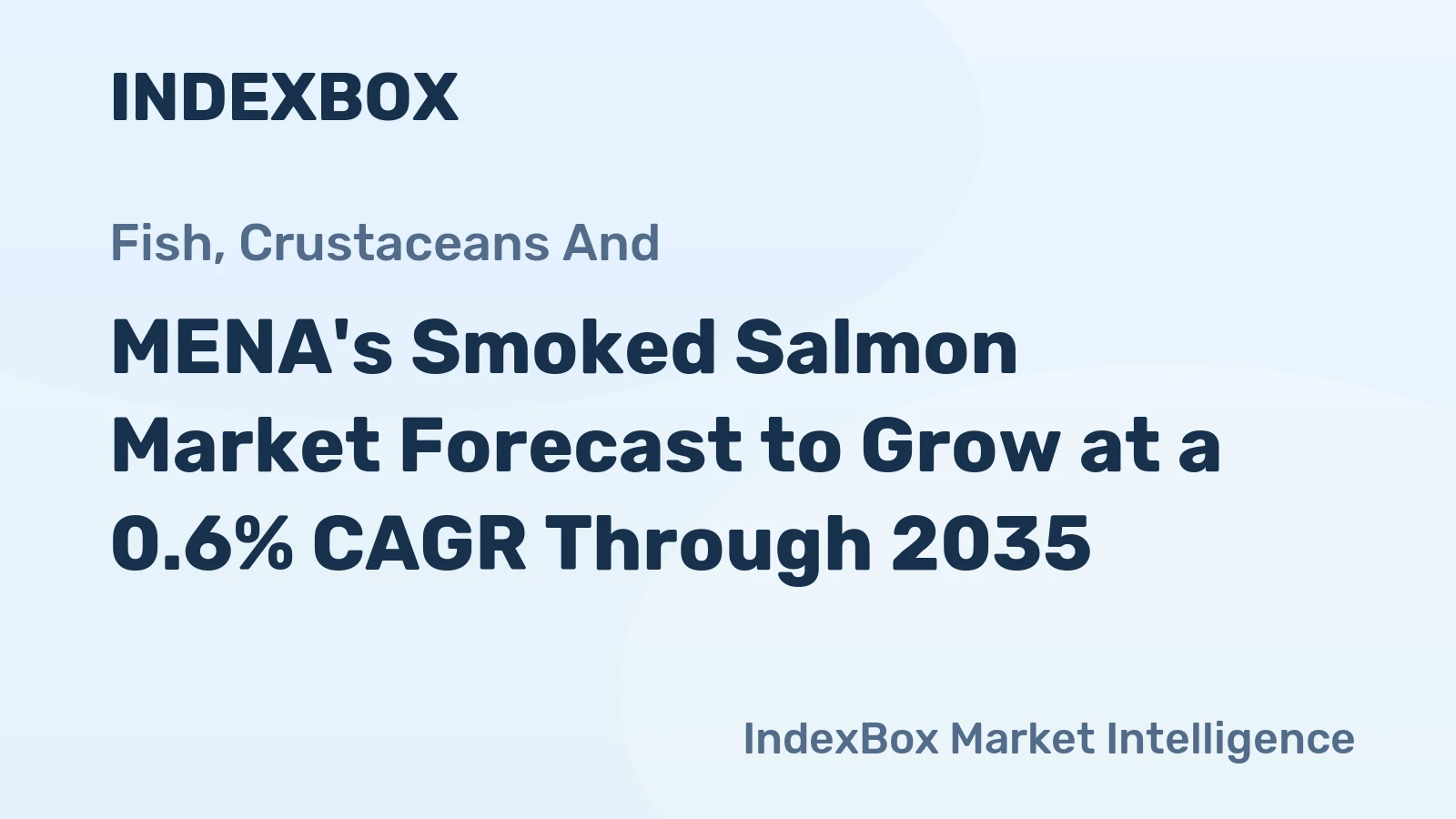 MENA's Smoked Salmon Market Forecast to Grow at a 0.6% CAGR Through 2035