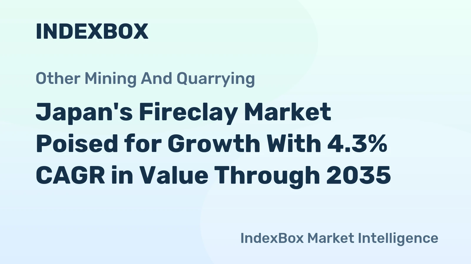Japan's Fireclay Market Poised for Growth With 4.3% CAGR in Value Through 2035
