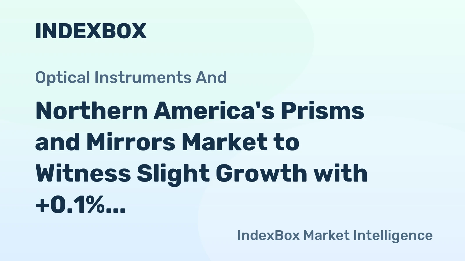 Northern America's Prisms and Mirrors Market to Witness Slight Growth with +0.1% CAGR Over the Next Decade