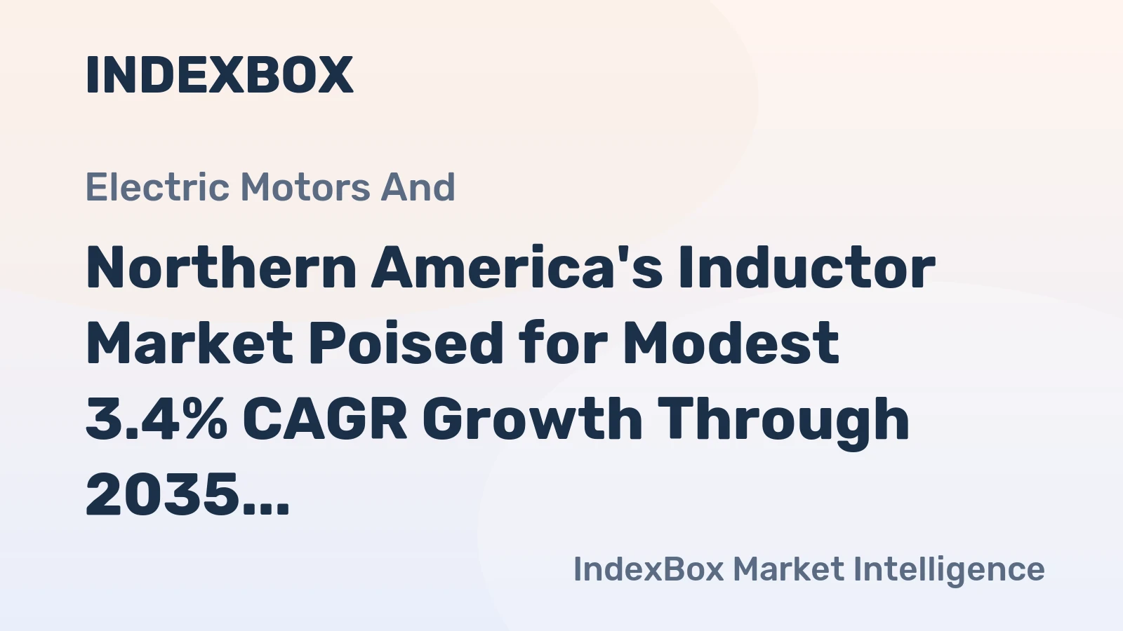Northern America's Inductor Market Poised for Modest 3.4% CAGR Growth Through 2035