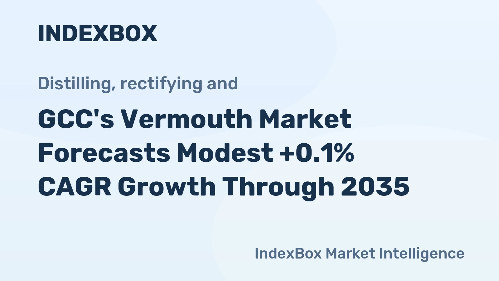 GCC's Vermouth Market Forecasts Modest +0.1% CAGR Growth Through 2035