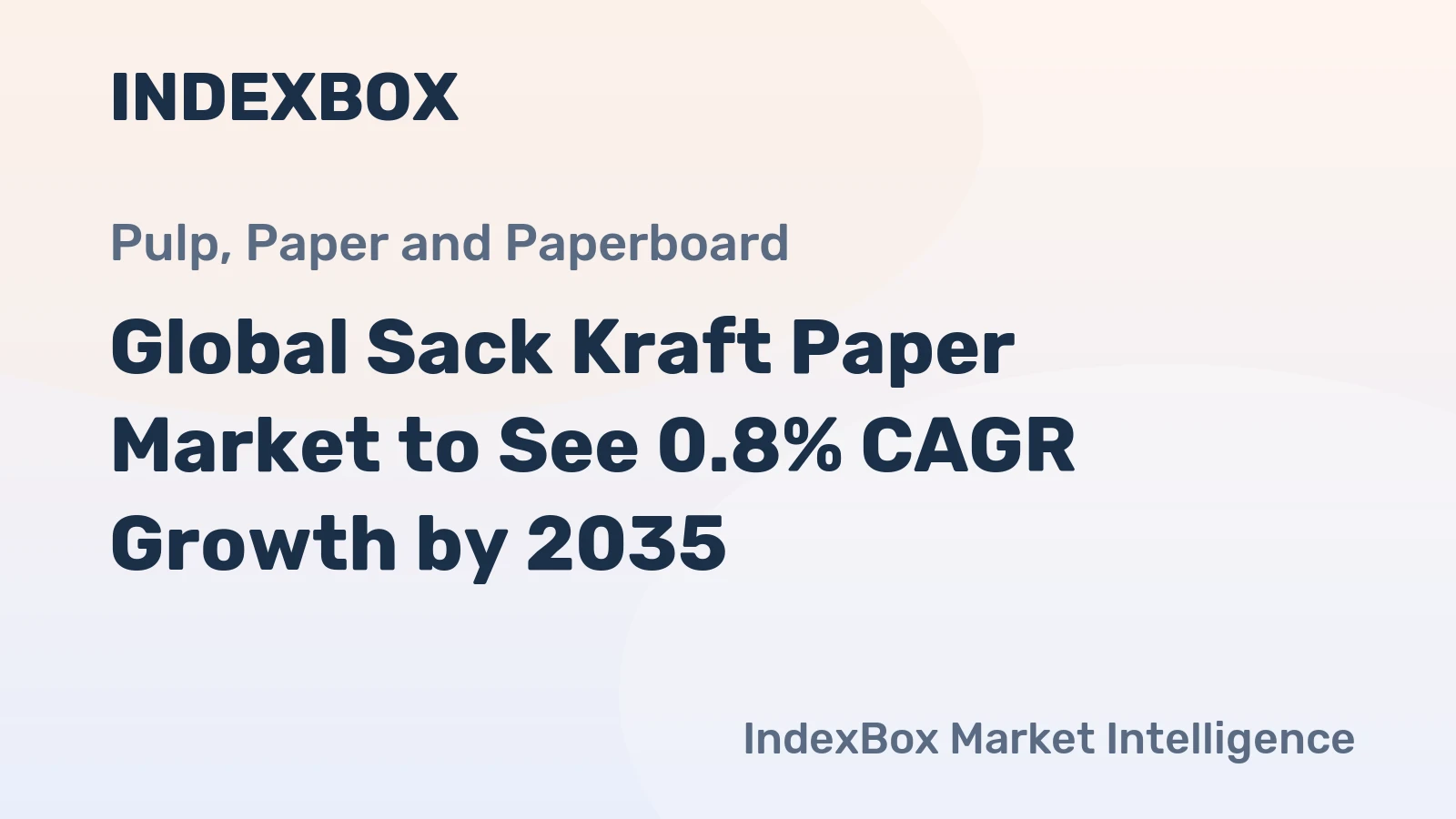 Global Sack Kraft Paper Market to See 0.8% CAGR Growth by 2035