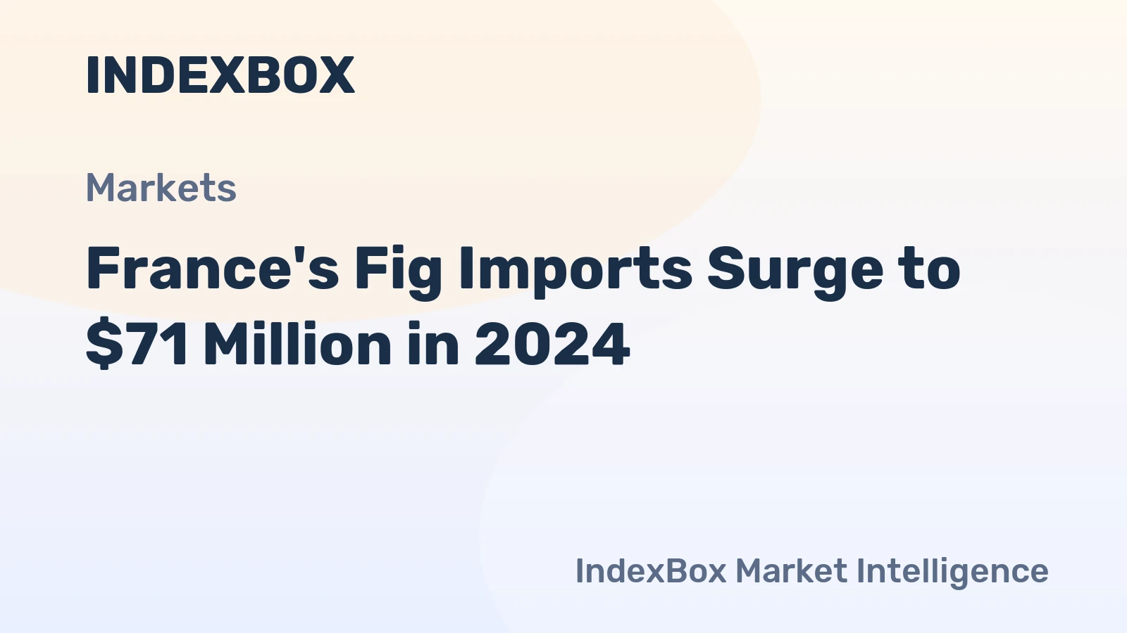France's Fig Imports Surge to $71 Million in 2024