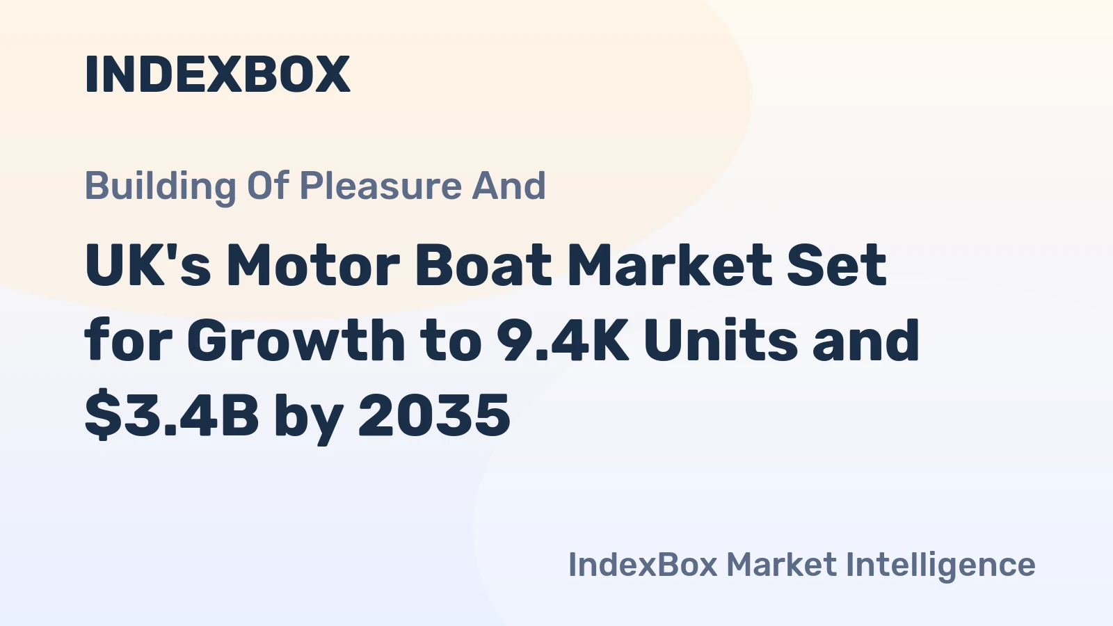 UK's Motor Boat Market Set for Growth to 9.4K Units and $3.4B by 2035