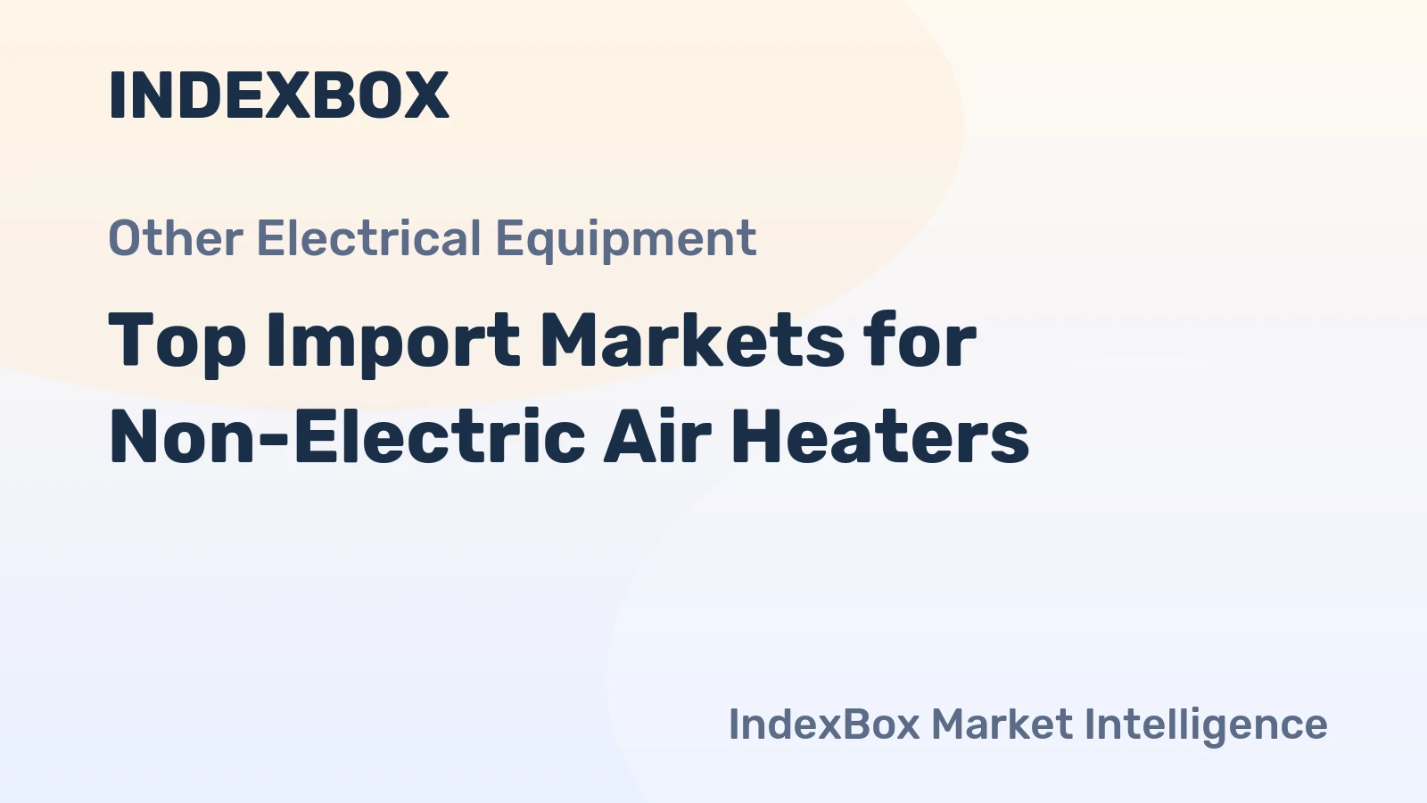 Top Import Markets for Non-Electric Air Heaters