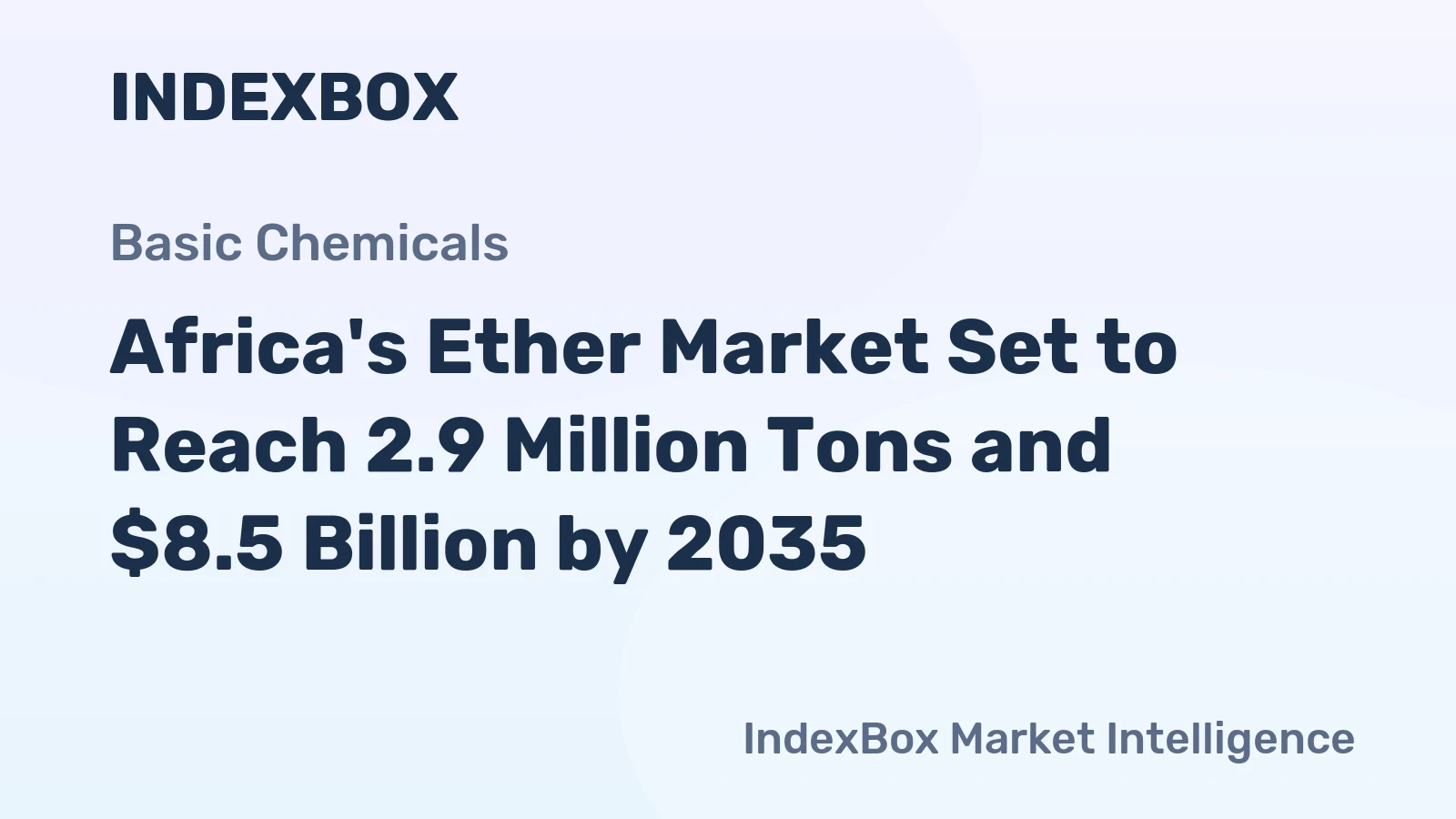 Africa's Ether Market Set to Reach 2.9 Million Tons and $8.5 Billion by 2035