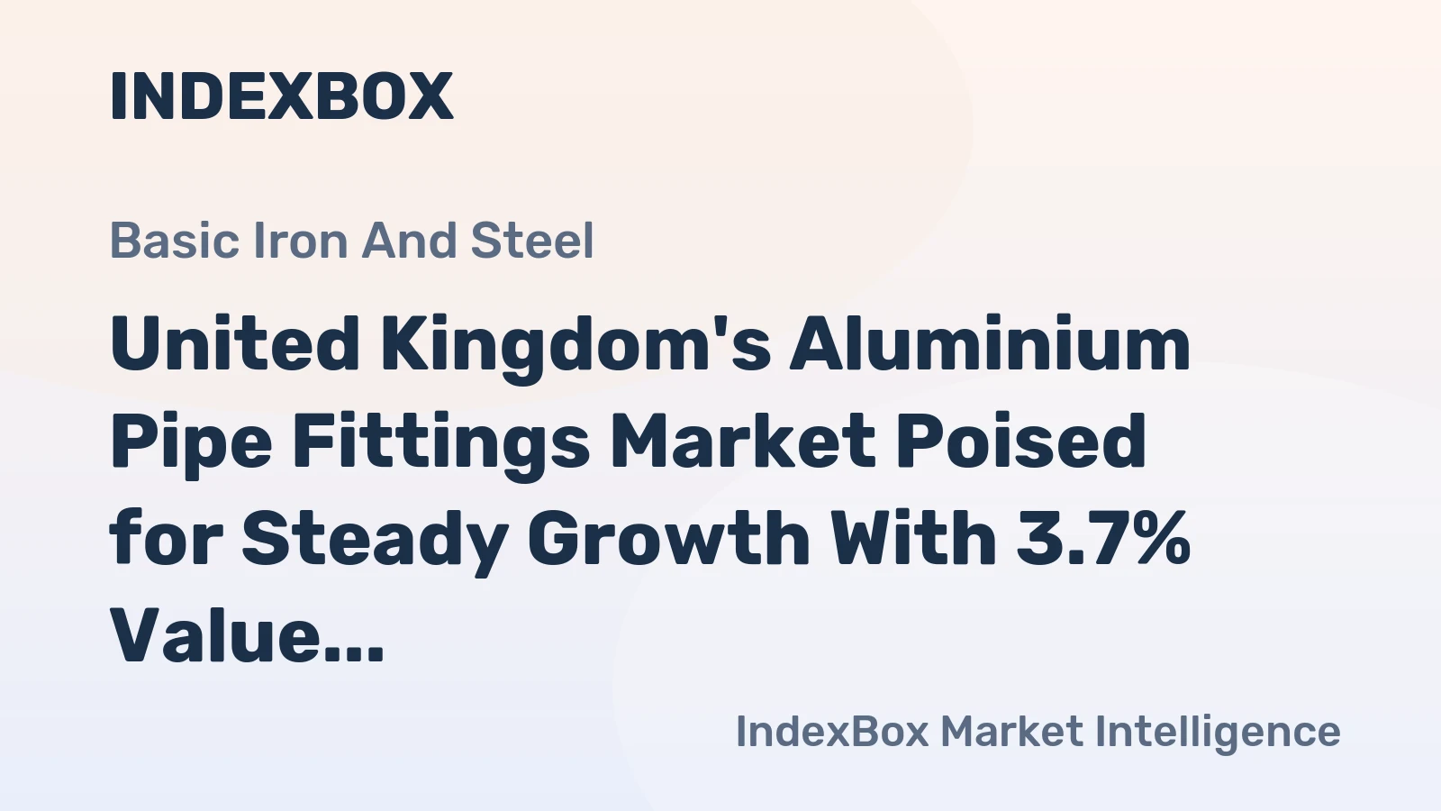 United Kingdom's Aluminium Pipe Fittings Market Poised for Steady Growth With 3.7% Value CAGR
