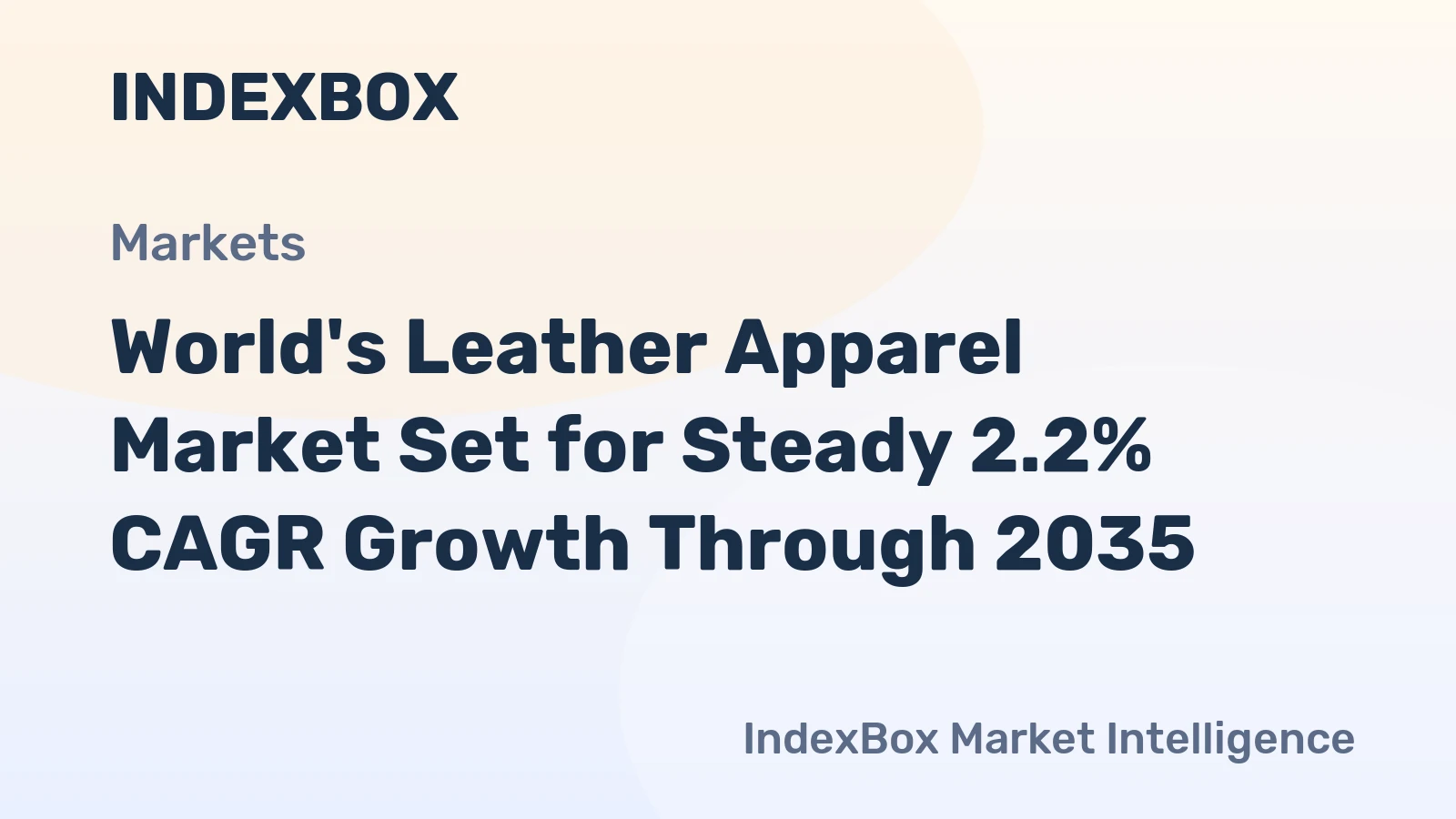 World's Leather Apparel Market Set for Steady 2.2% CAGR Growth Through 2035