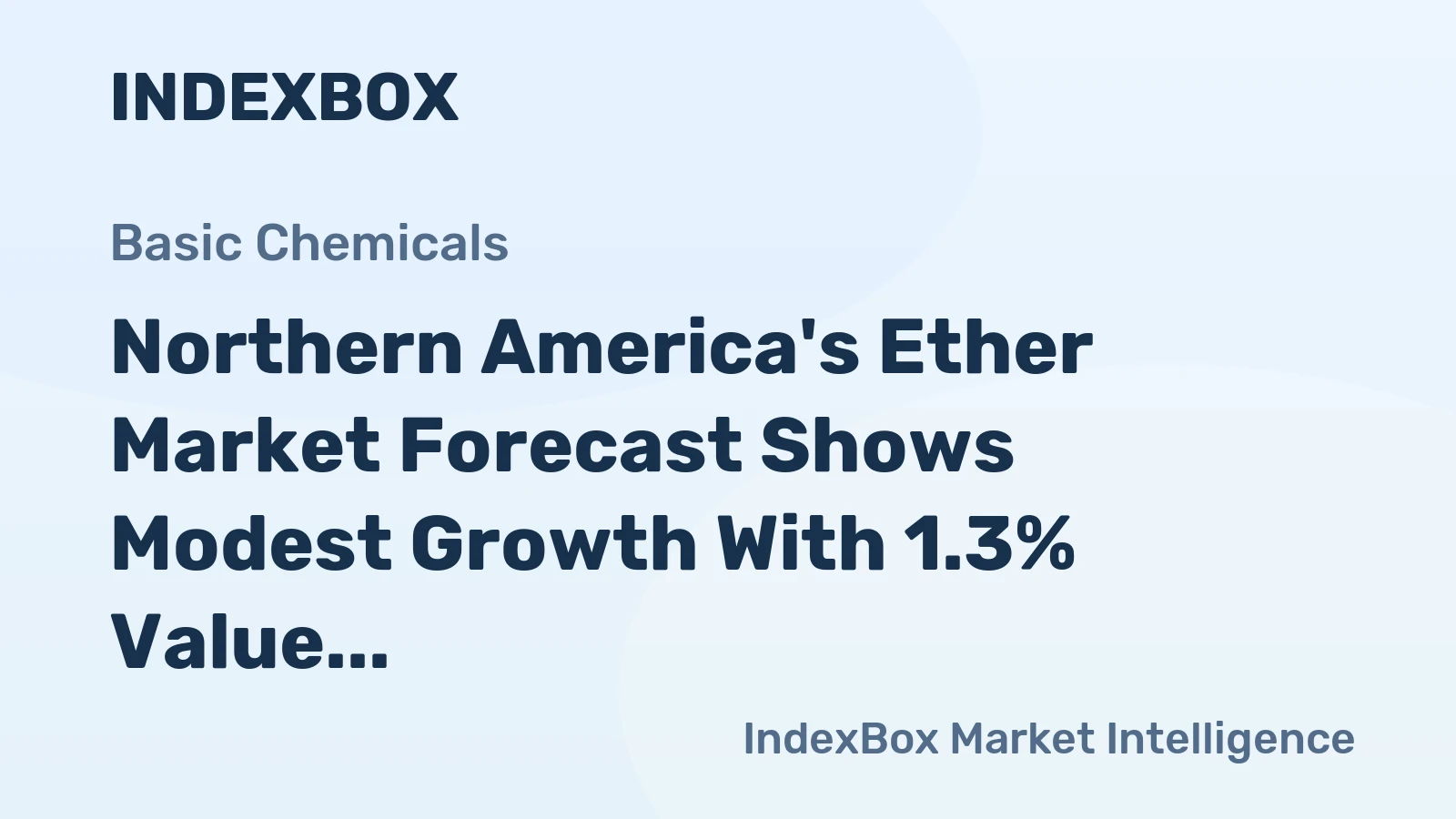 Northern America's Ether Market Forecast Shows Modest Growth With 1.3% Value CAGR