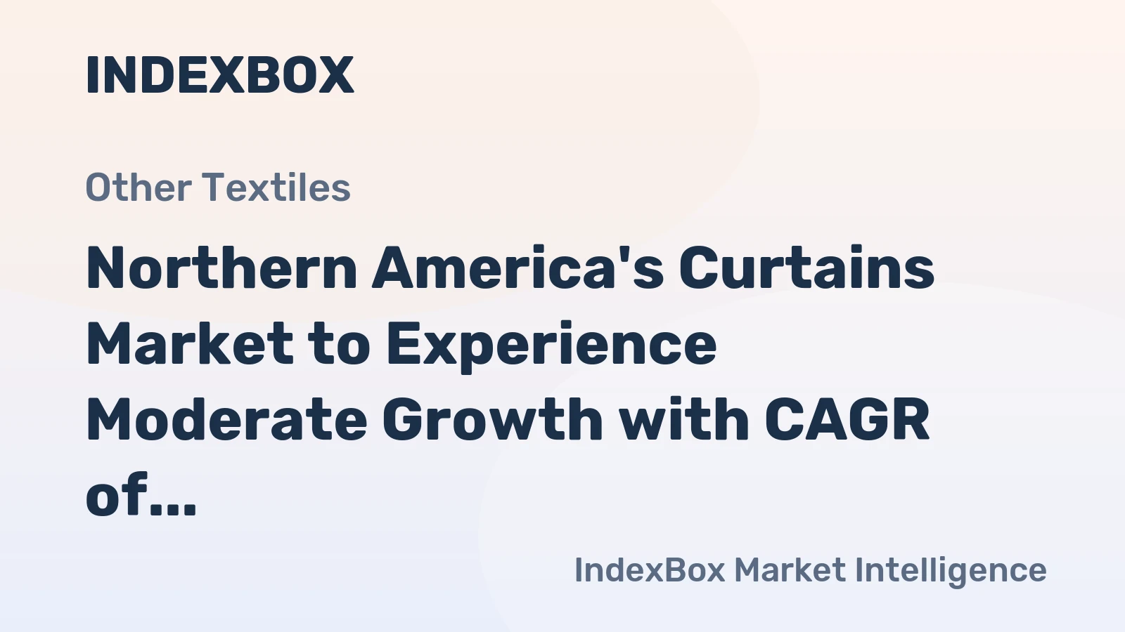 Northern America's Curtains Market to Experience Moderate Growth with CAGR of +0.9%