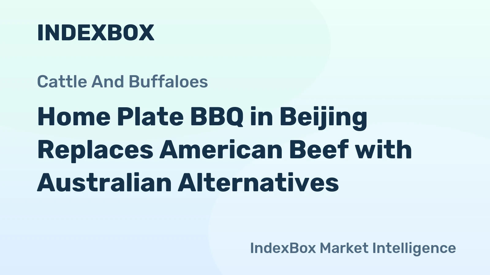 Home Plate BBQ in Beijing Replaces American Beef with Australian Alternatives