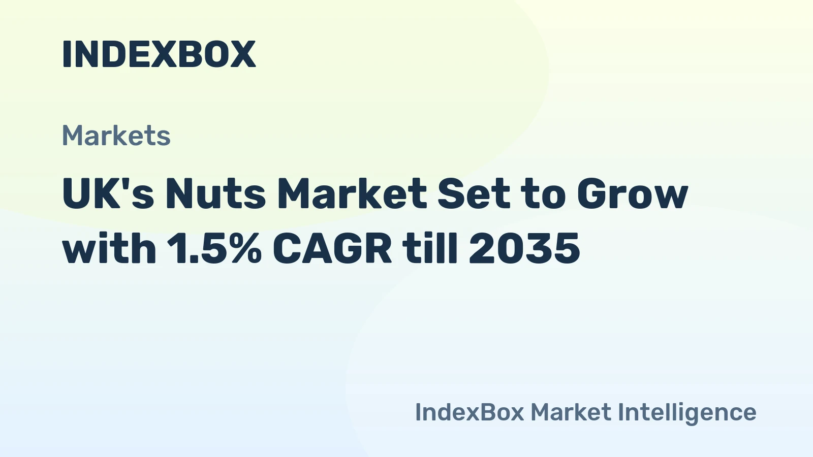 UK's Nuts Market Set to Grow with 1.5% CAGR till 2035