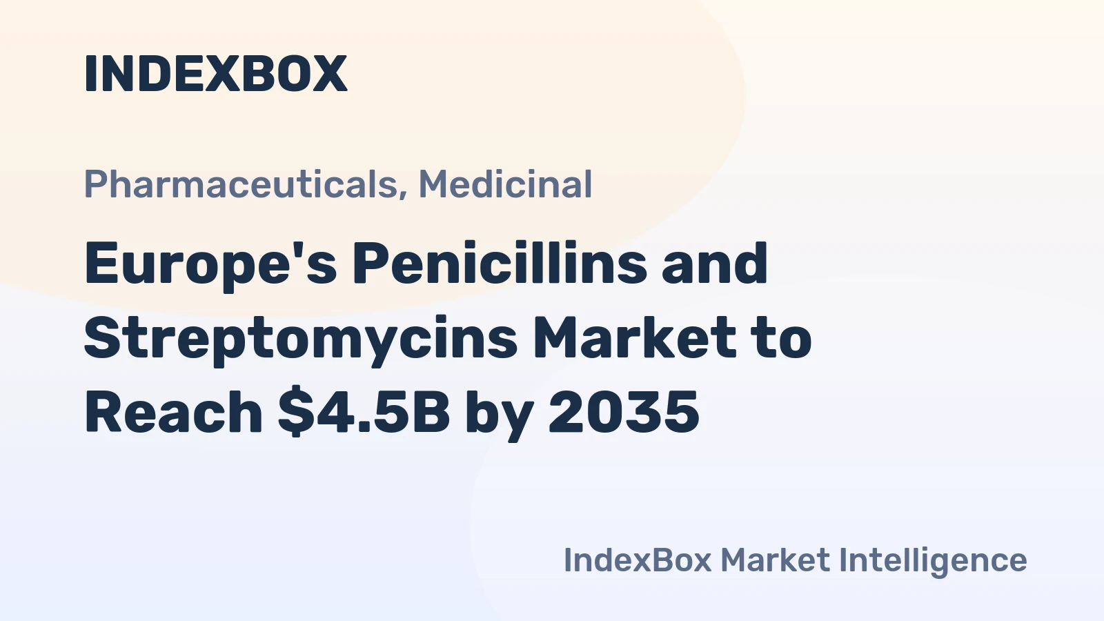Europe's Penicillins and Streptomycins Market to Reach $4.5B by 2035