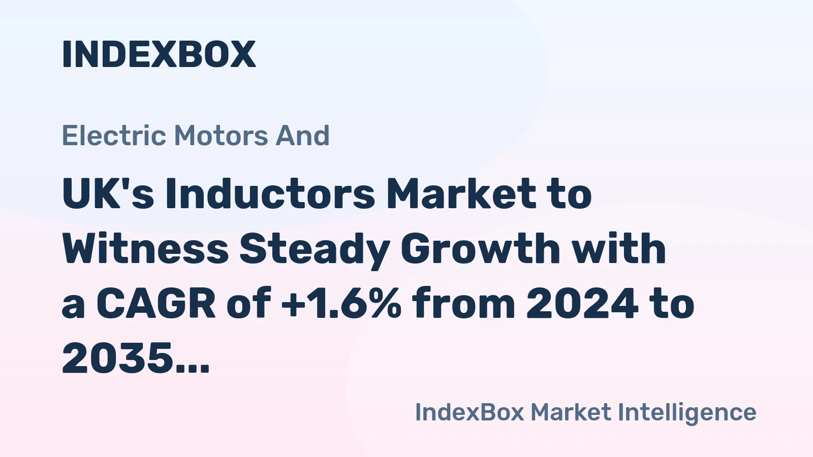 UK's Inductors Market to Witness Steady Growth with a CAGR of +1.6% from 2024 to 2035