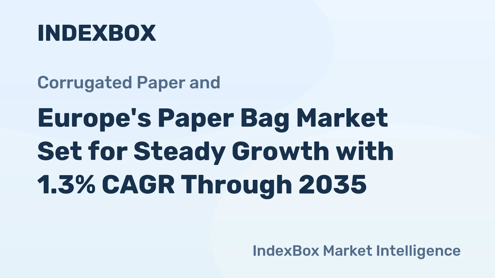 Europe's Paper Bag Market Set for Steady Growth with 1.3% CAGR Through 2035