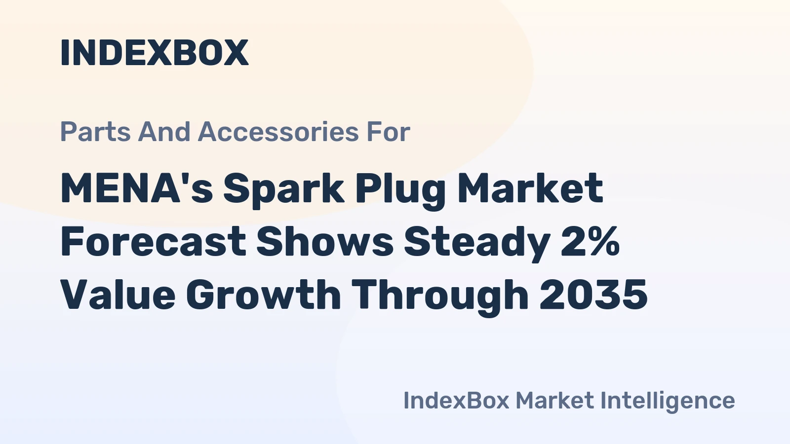 MENA's Spark Plug Market Forecast Shows Steady 2% Value Growth Through 2035