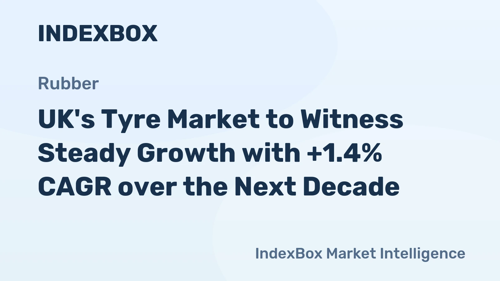 UK's Tyre Market to Witness Steady Growth with +1.4% CAGR over the Next Decade