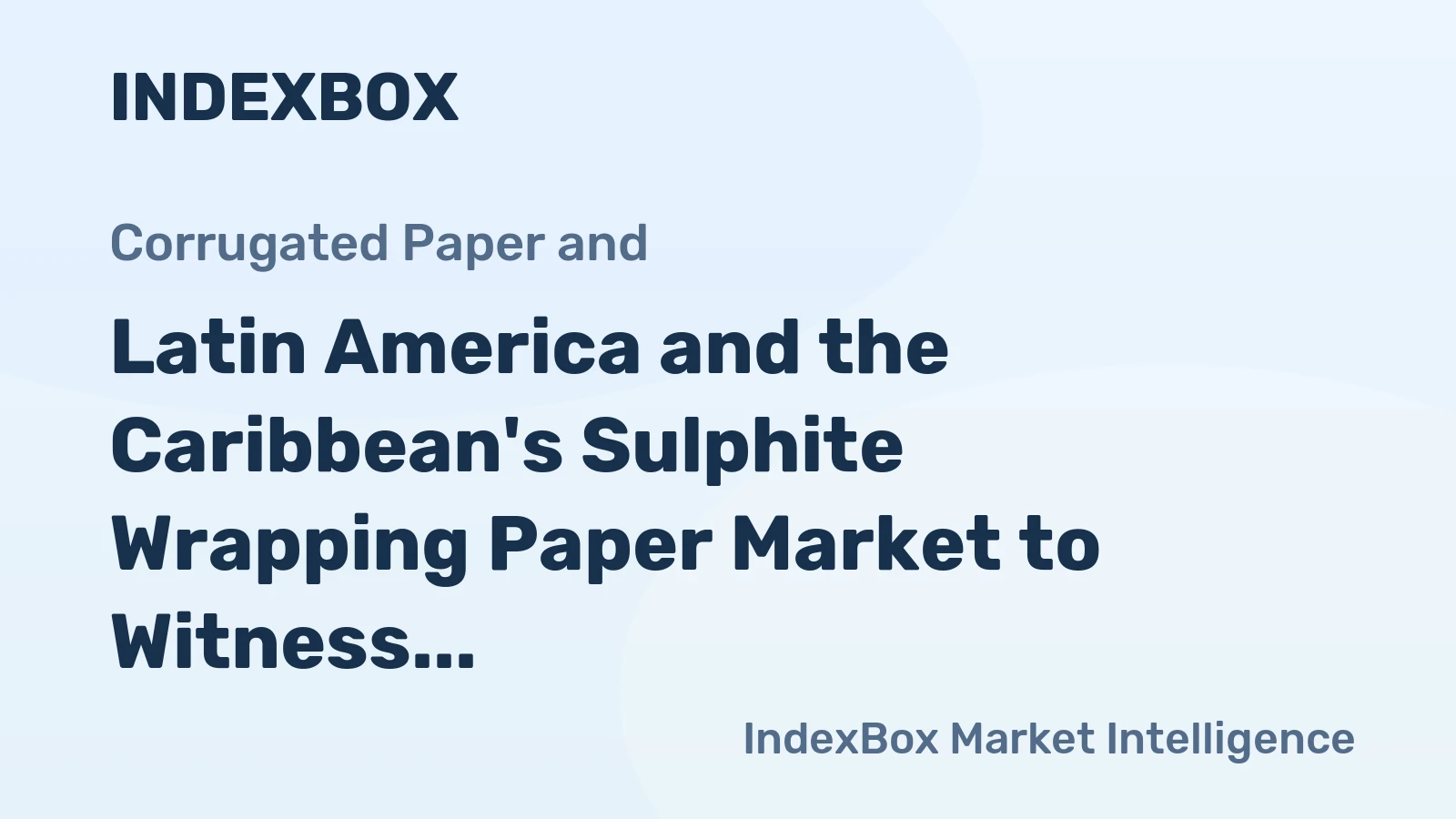 Latin America and the Caribbean's Sulphite Wrapping Paper Market to Witness Marginal Growth with +0.3% CAGR from 2024 to 2035