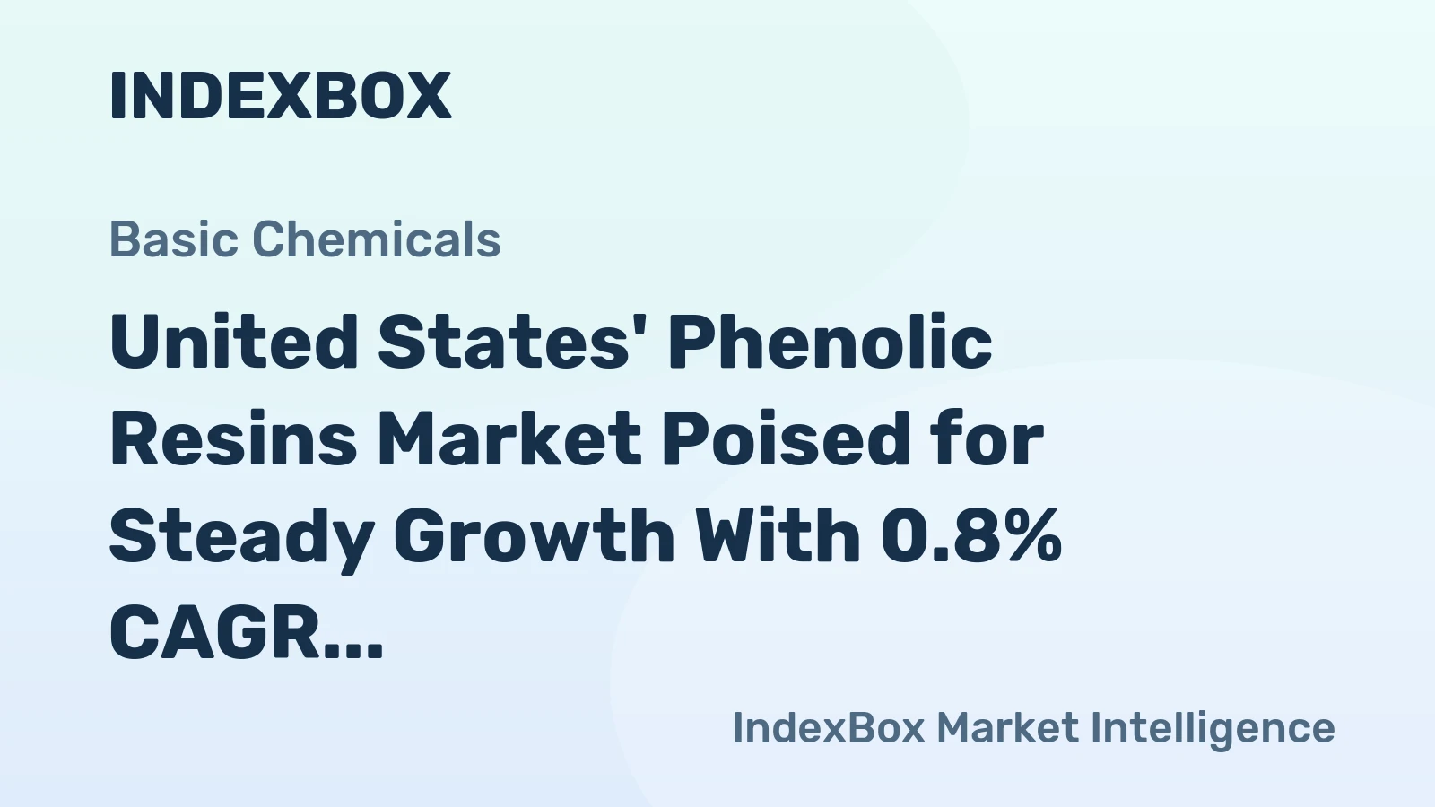 United States' Phenolic Resins Market Poised for Steady Growth With 0.8% CAGR Through 2035