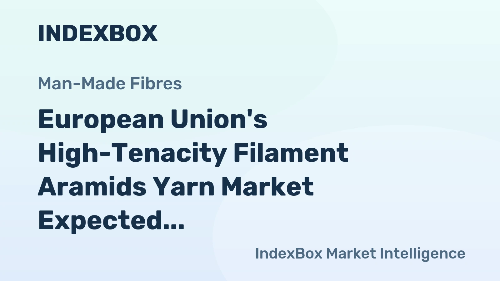 European Union's High-Tenacity Filament Aramids Yarn Market Expected to Reach 67K Tons and $1.6B by 2035