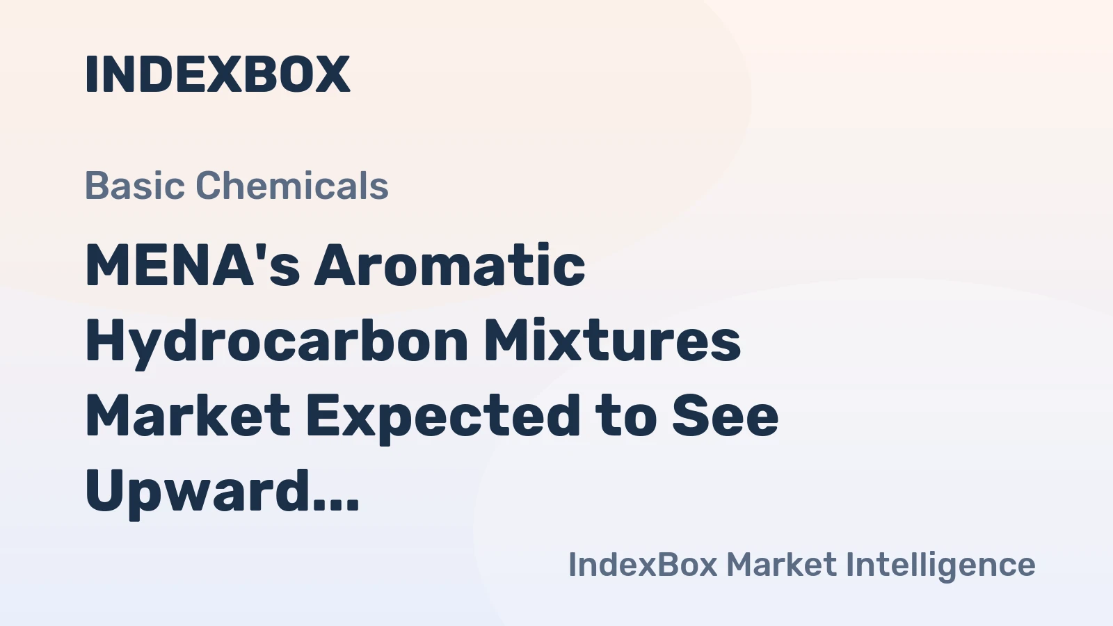 MENA's Aromatic Hydrocarbon Mixtures Market Expected to See Upward Consumption Trend with Market Volume Reaching 5M Tons by 2035