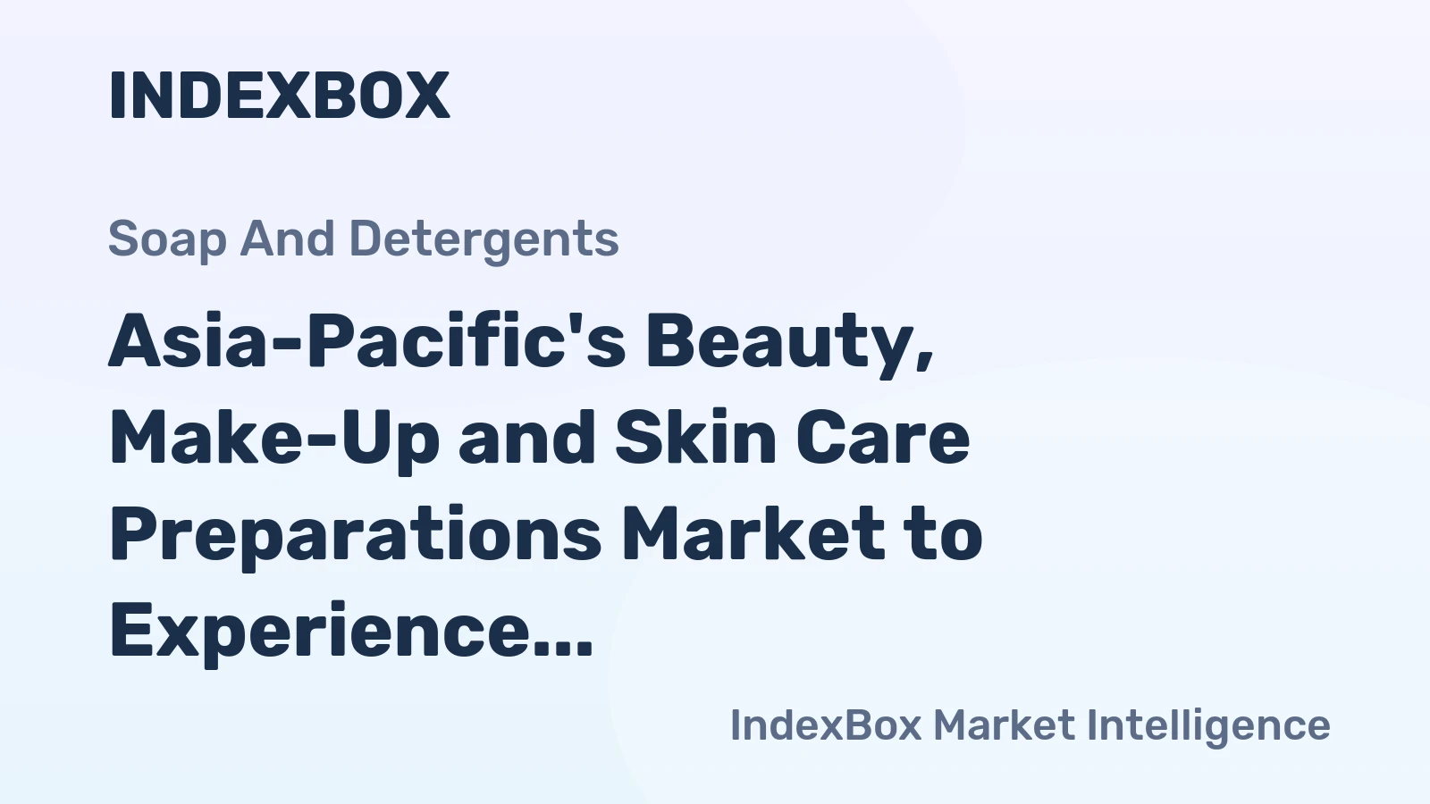Asia-Pacific's Beauty, Make-Up and Skin Care Preparations Market to Experience Modest Growth with +0.3% CAGR by 2035