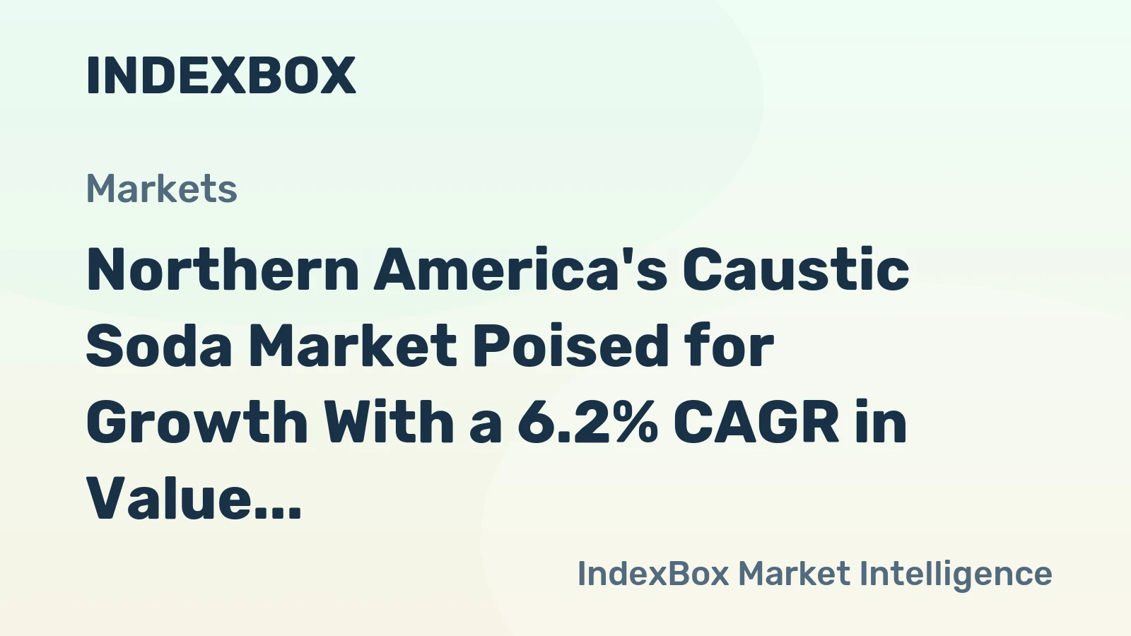 Northern America's Caustic Soda Market Poised for Growth With a 6.2% CAGR in Value Through 2035
