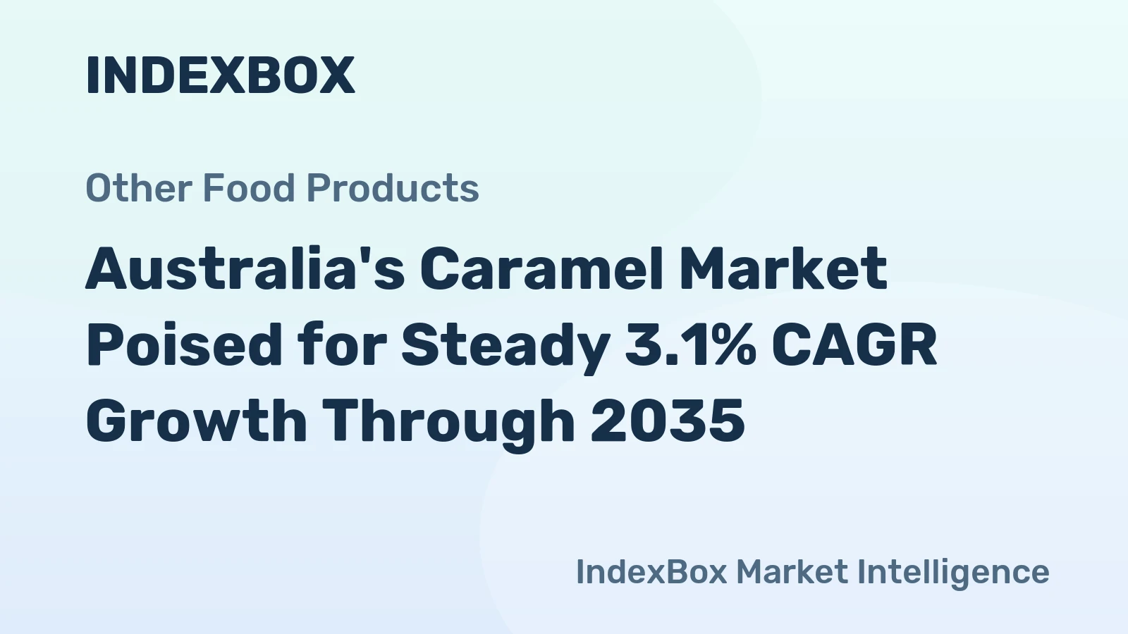 Australia's Caramel Market Poised for Steady 3.1% CAGR Growth Through 2035