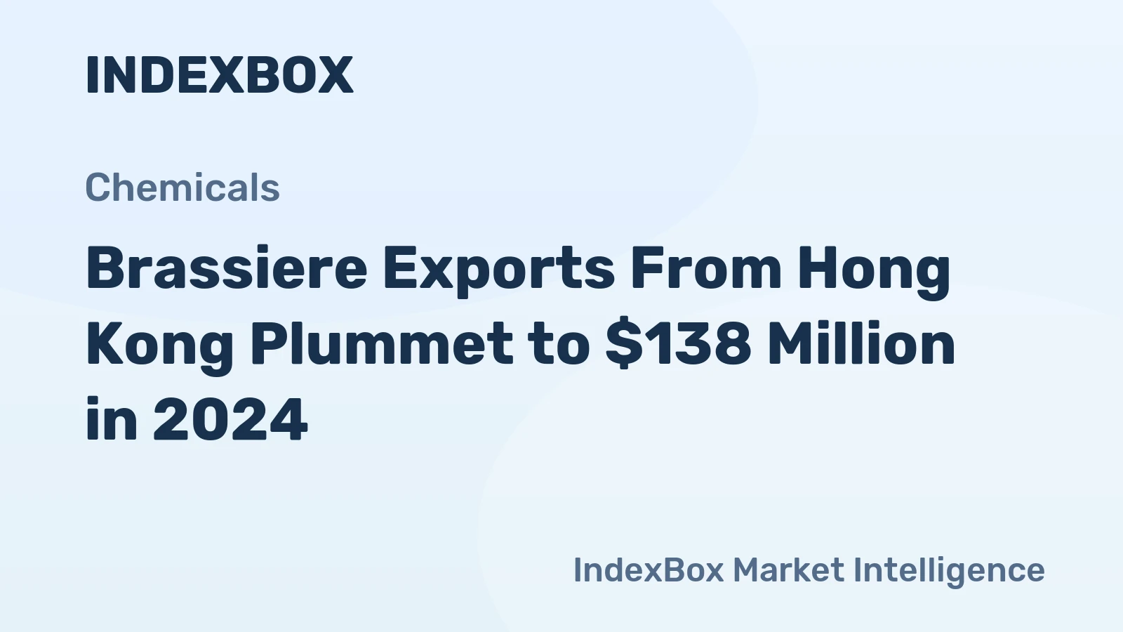 Brassiere Exports From Hong Kong Plummet to $138 Million in 2024