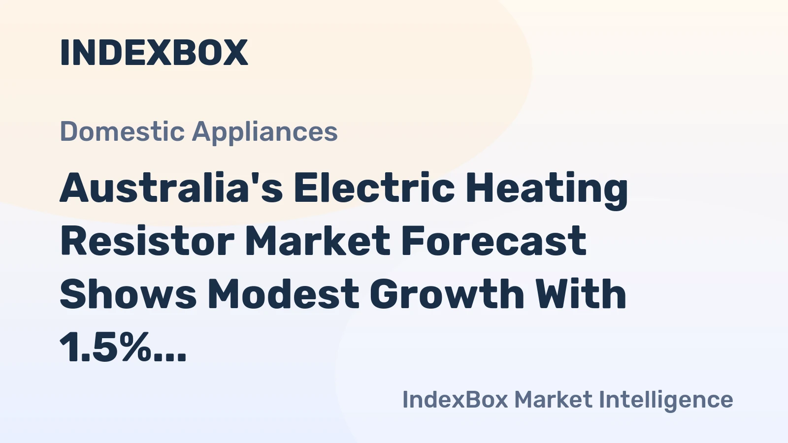 Australia's Electric Heating Resistor Market Forecast Shows Modest Growth With 1.5% CAGR Through 2035