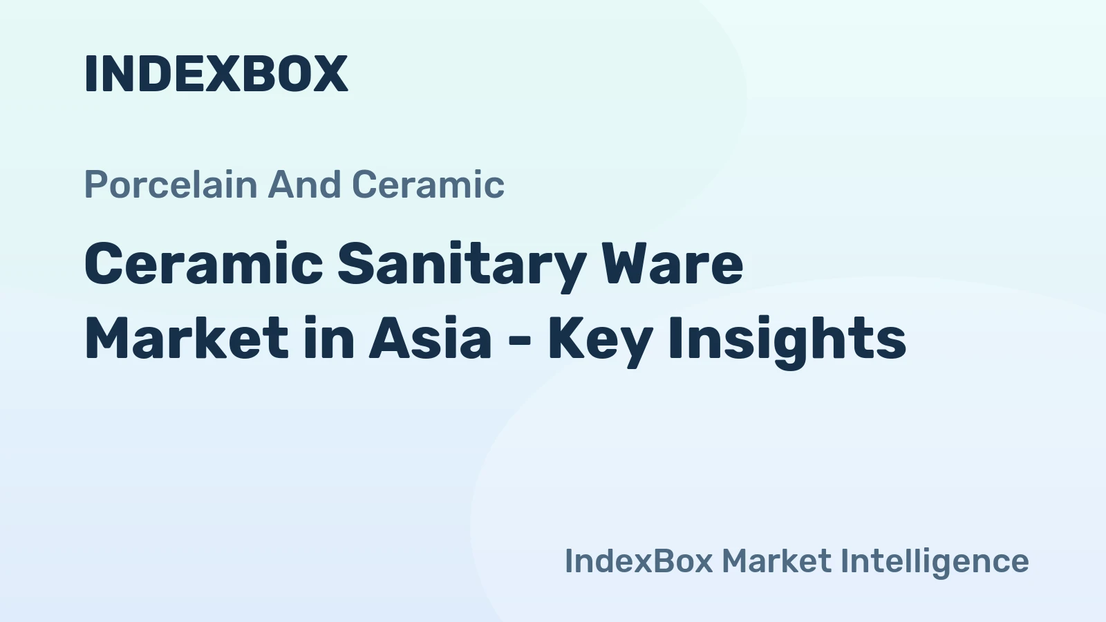 Ceramic Sanitary Ware Market in Asia - Key Insights
