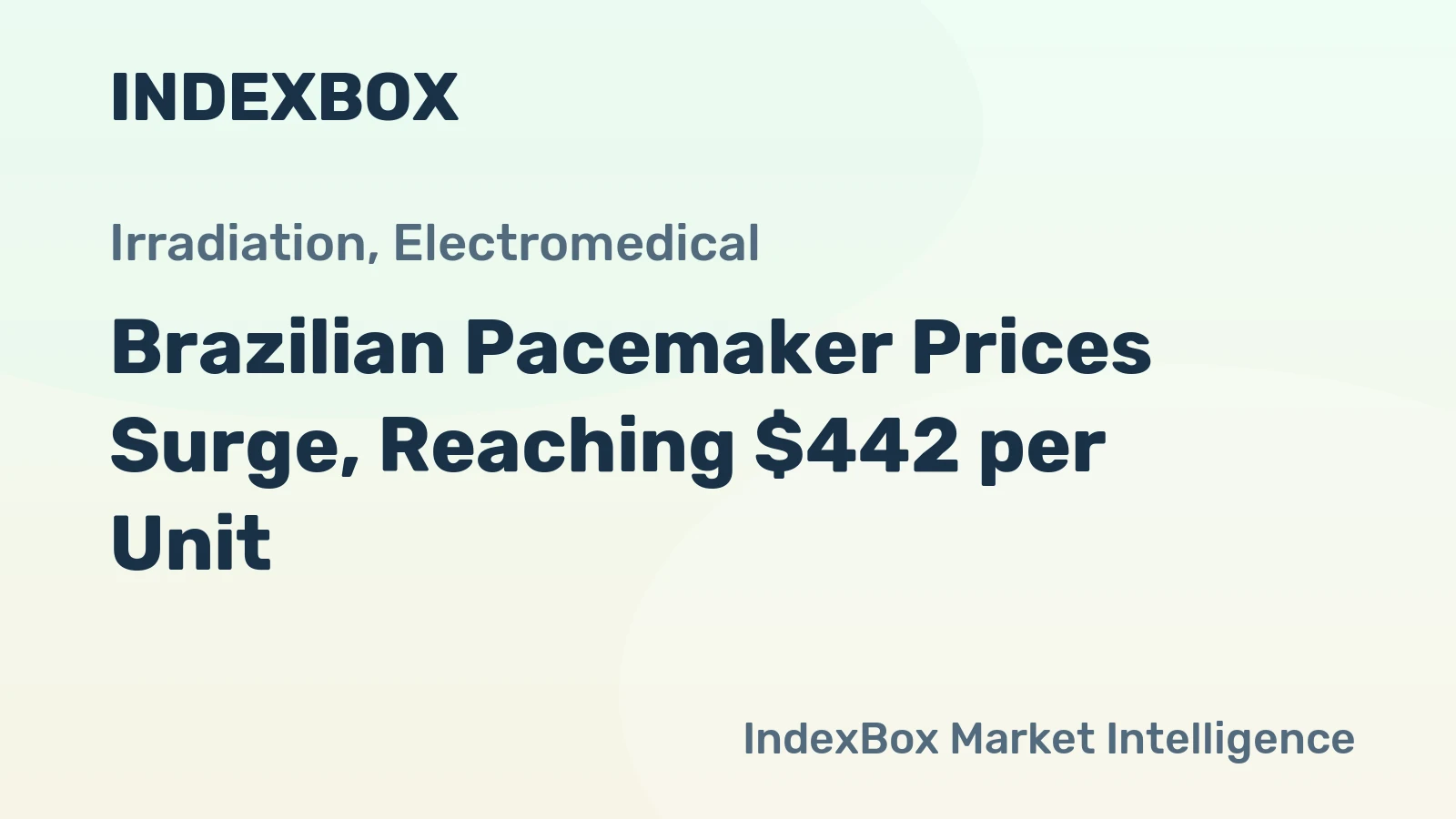 Brazilian Pacemaker Prices Surge, Reaching $442 per Unit