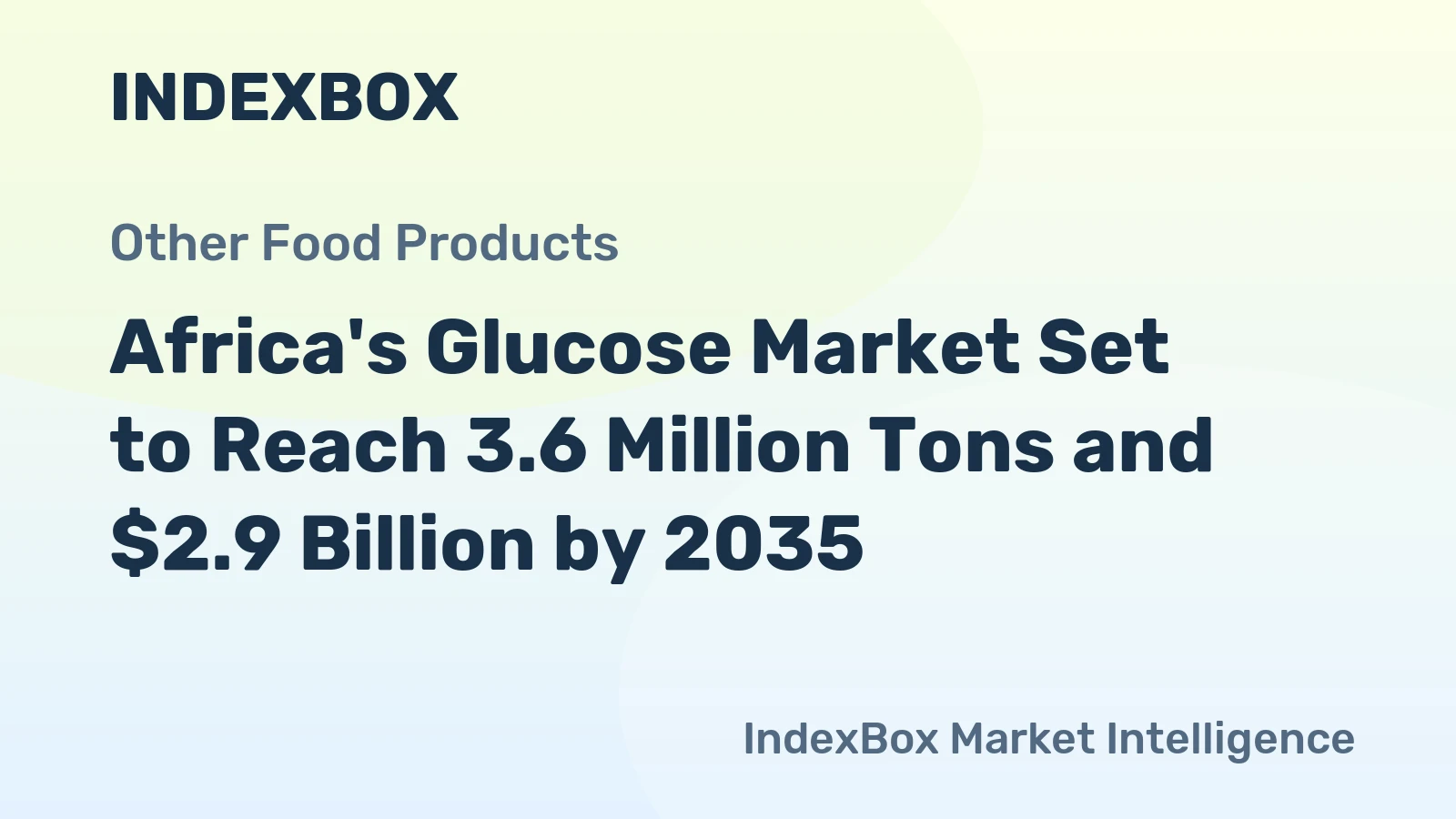 Africa's Glucose Market Set to Reach 3.6 Million Tons and $2.9 Billion by 2035