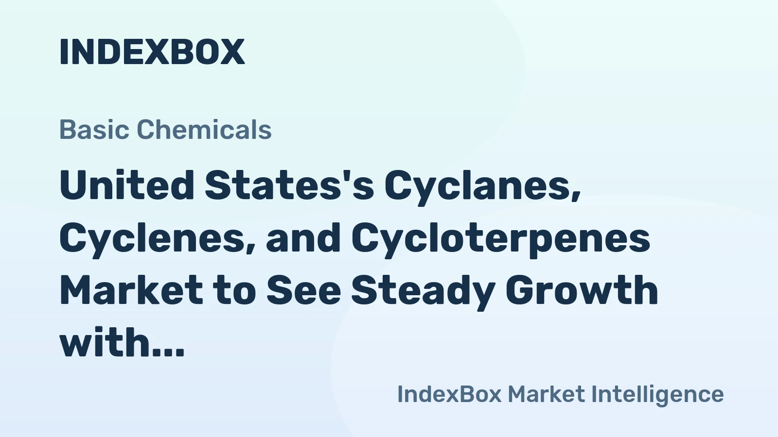 United States's Cyclanes, Cyclenes, and Cycloterpenes Market to See Steady Growth with Volume Reaching 519K Tons and Value Reaching $1.8B by 2035