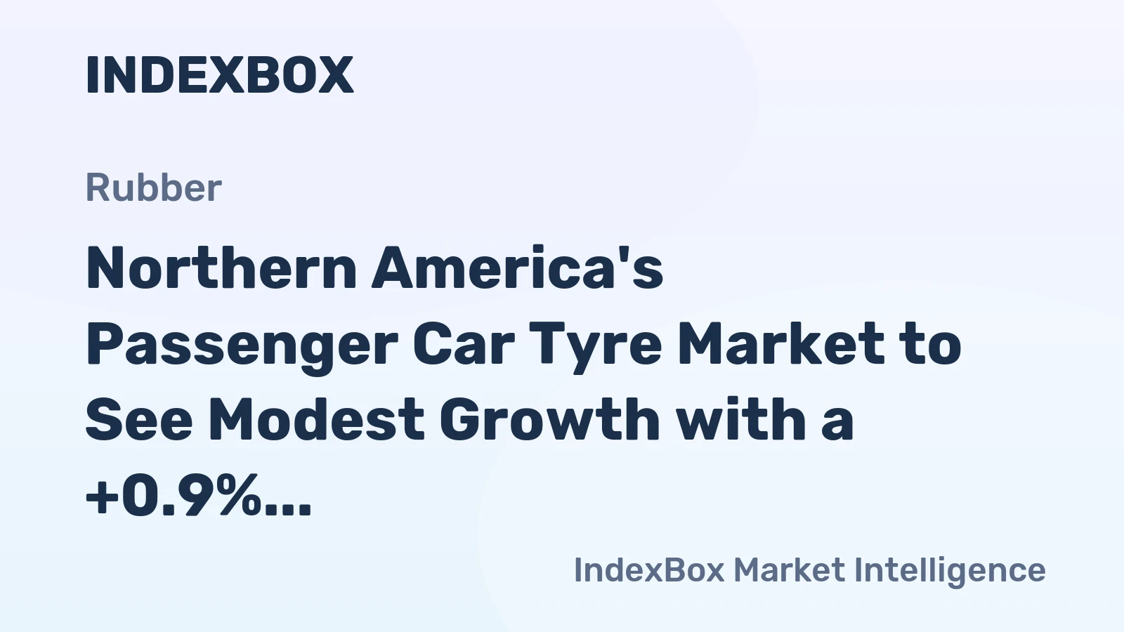 Northern America's Passenger Car Tyre Market to See Modest Growth with a +0.9% Volume CAGR Through 2035