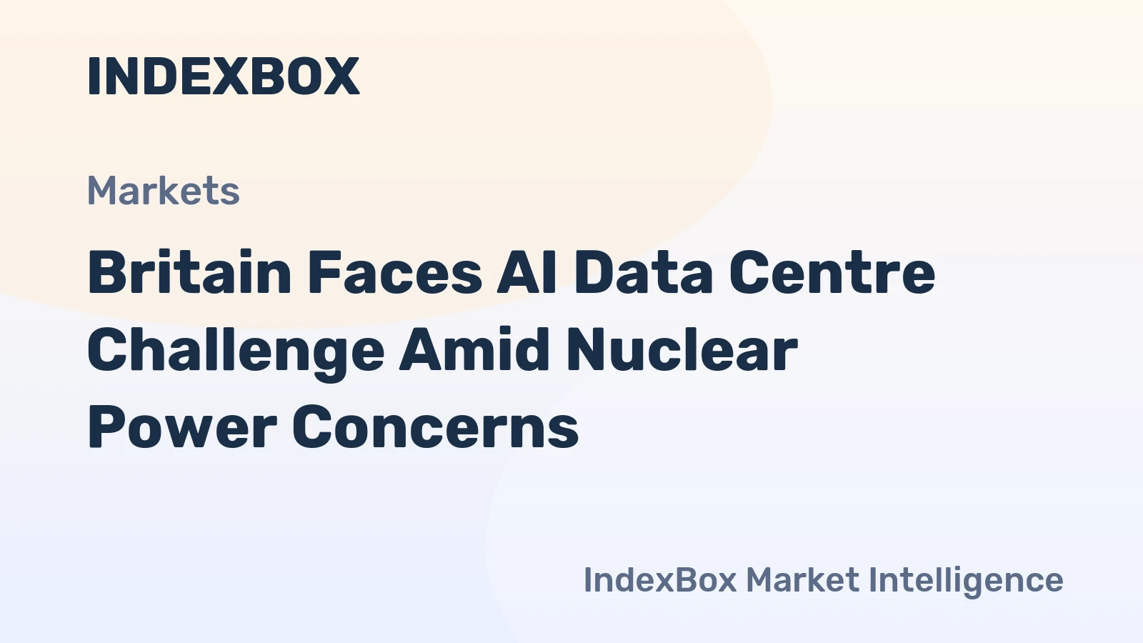Britain Faces AI Data Centre Challenge Amid Nuclear Power Concerns