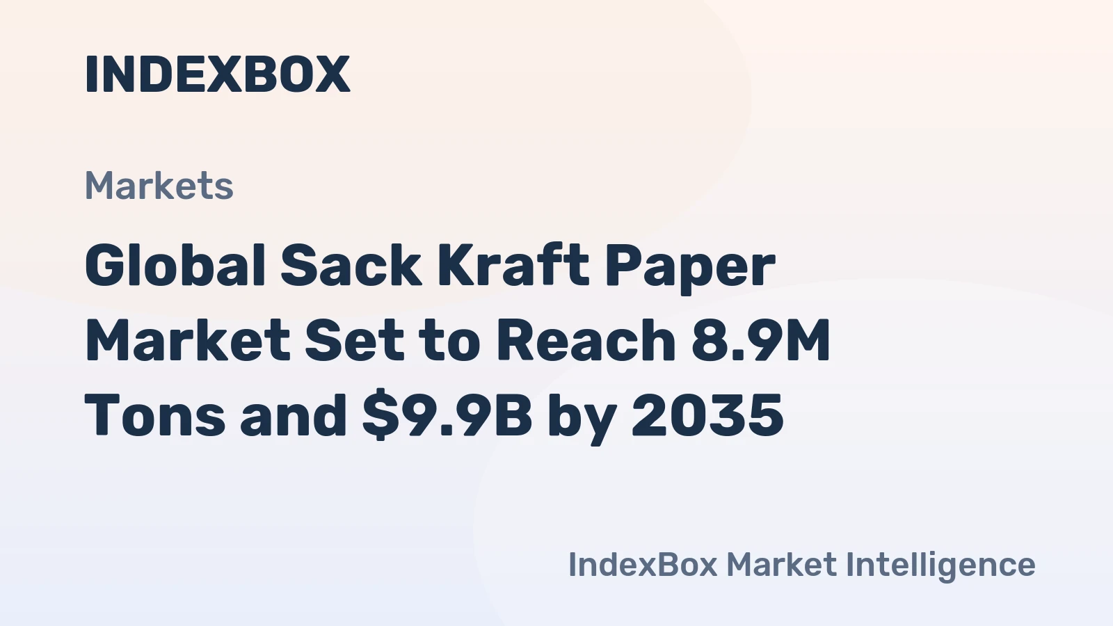 Global Sack Kraft Paper Market Set to Reach 8.9M Tons and $9.9B by 2035