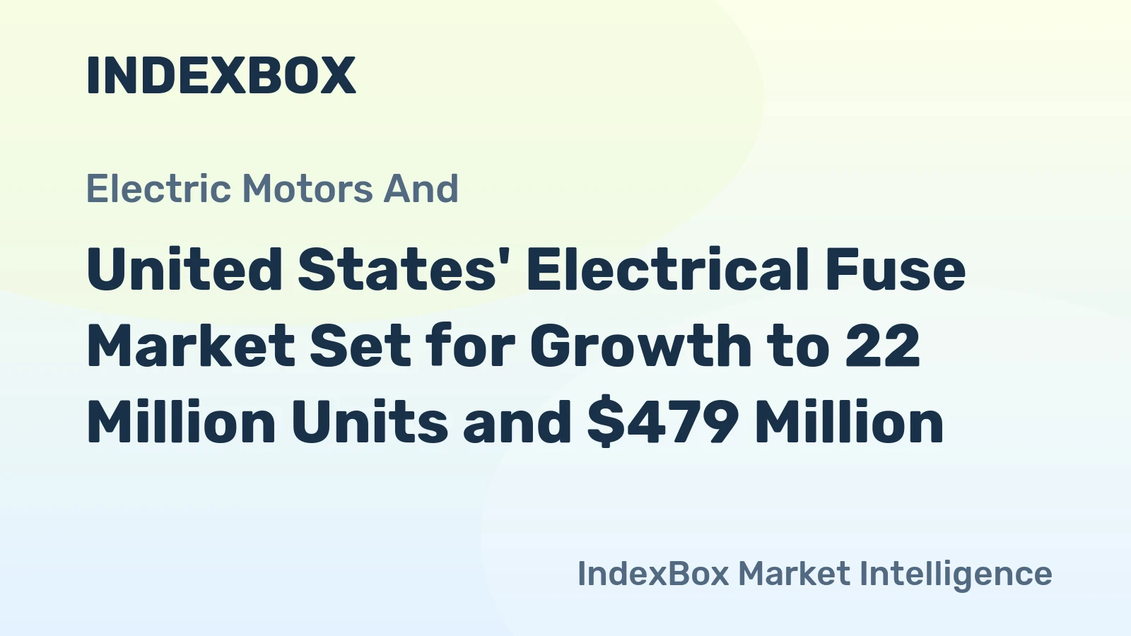 United States' Electrical Fuse Market Set for Growth to 22 Million Units and $479 Million