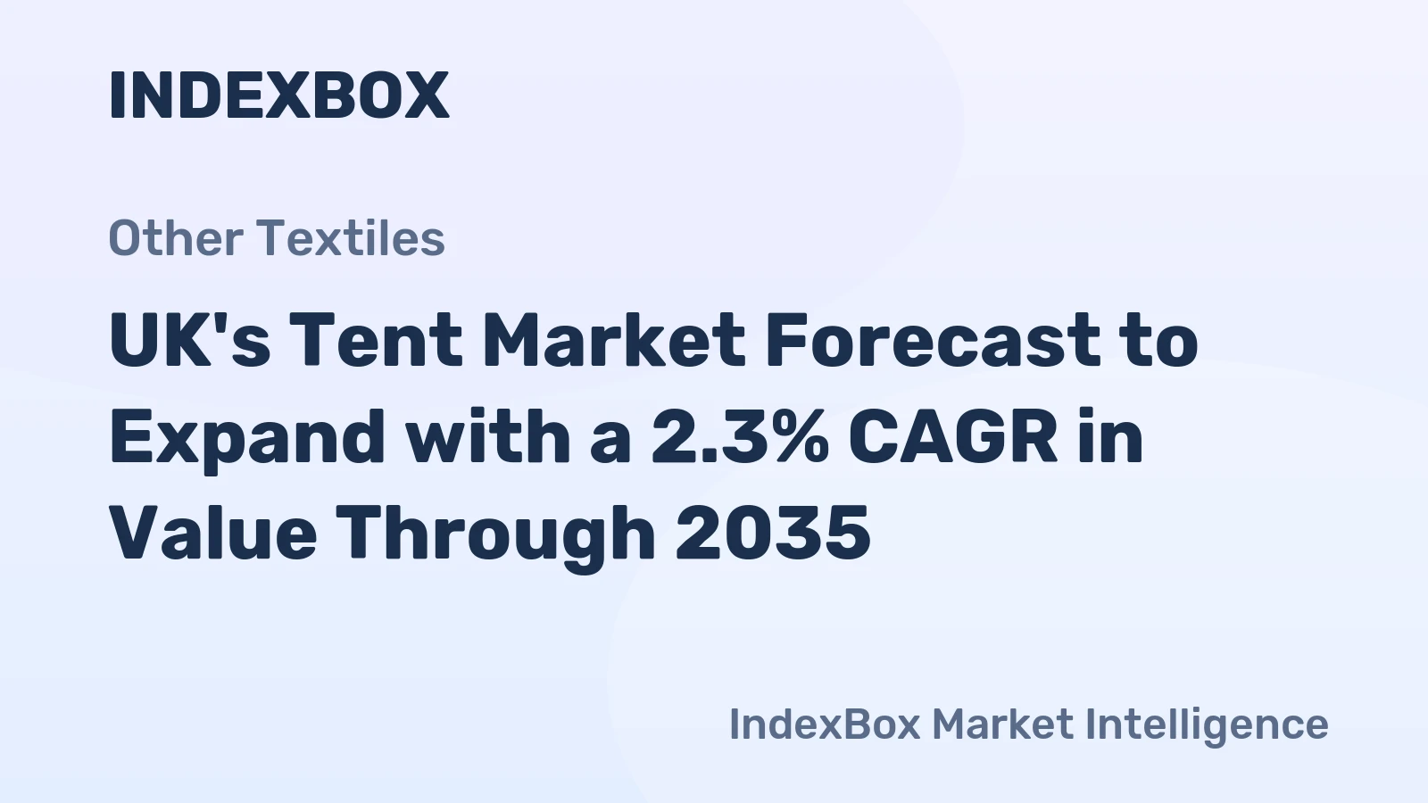UK's Tent Market Forecast to Expand with a 2.3% CAGR in Value Through 2035