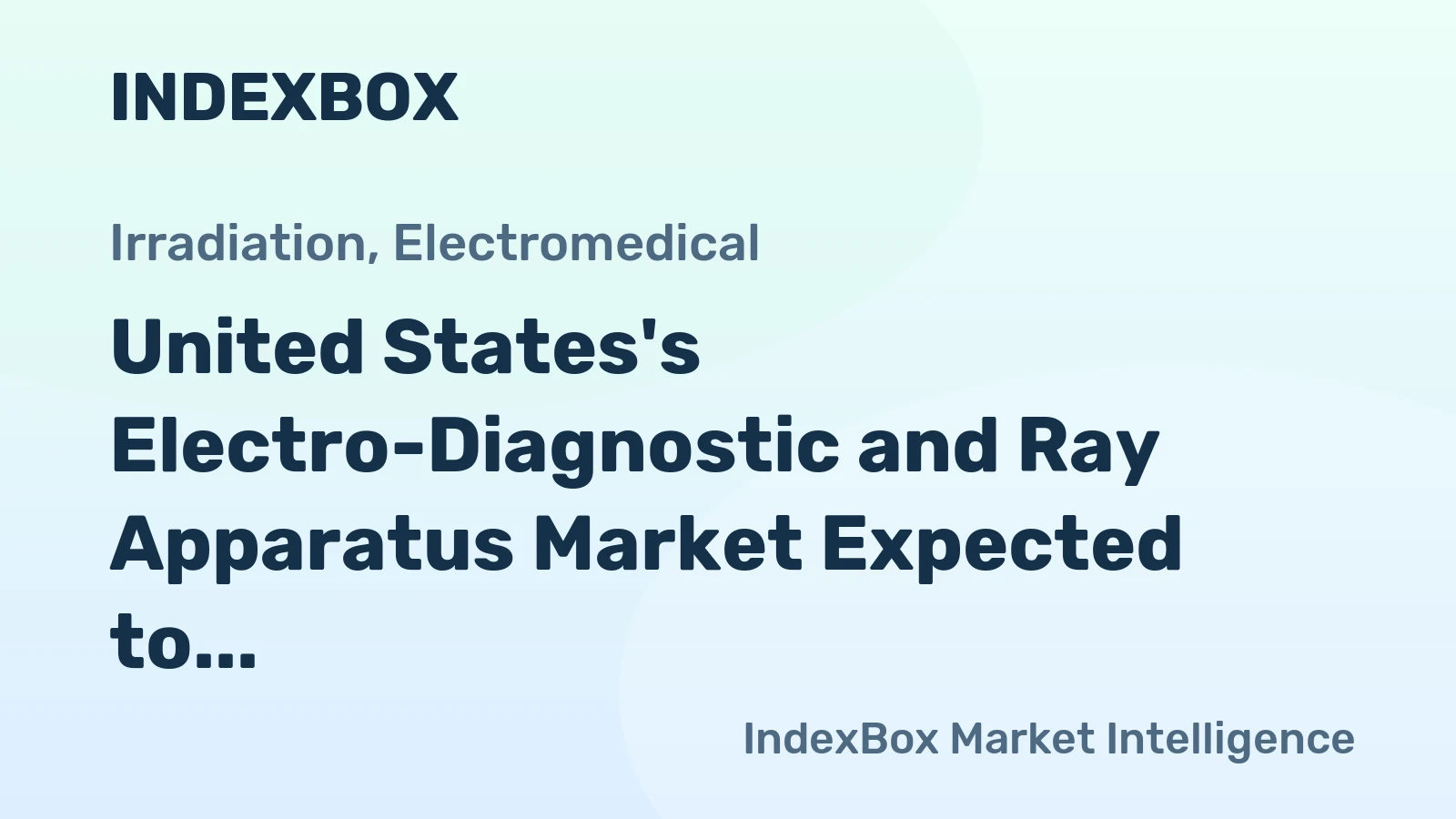 United States's Electro-Diagnostic and Ray Apparatus Market Expected to Maintain Growth Trend with 209M Units and $119.7B Value by 2035