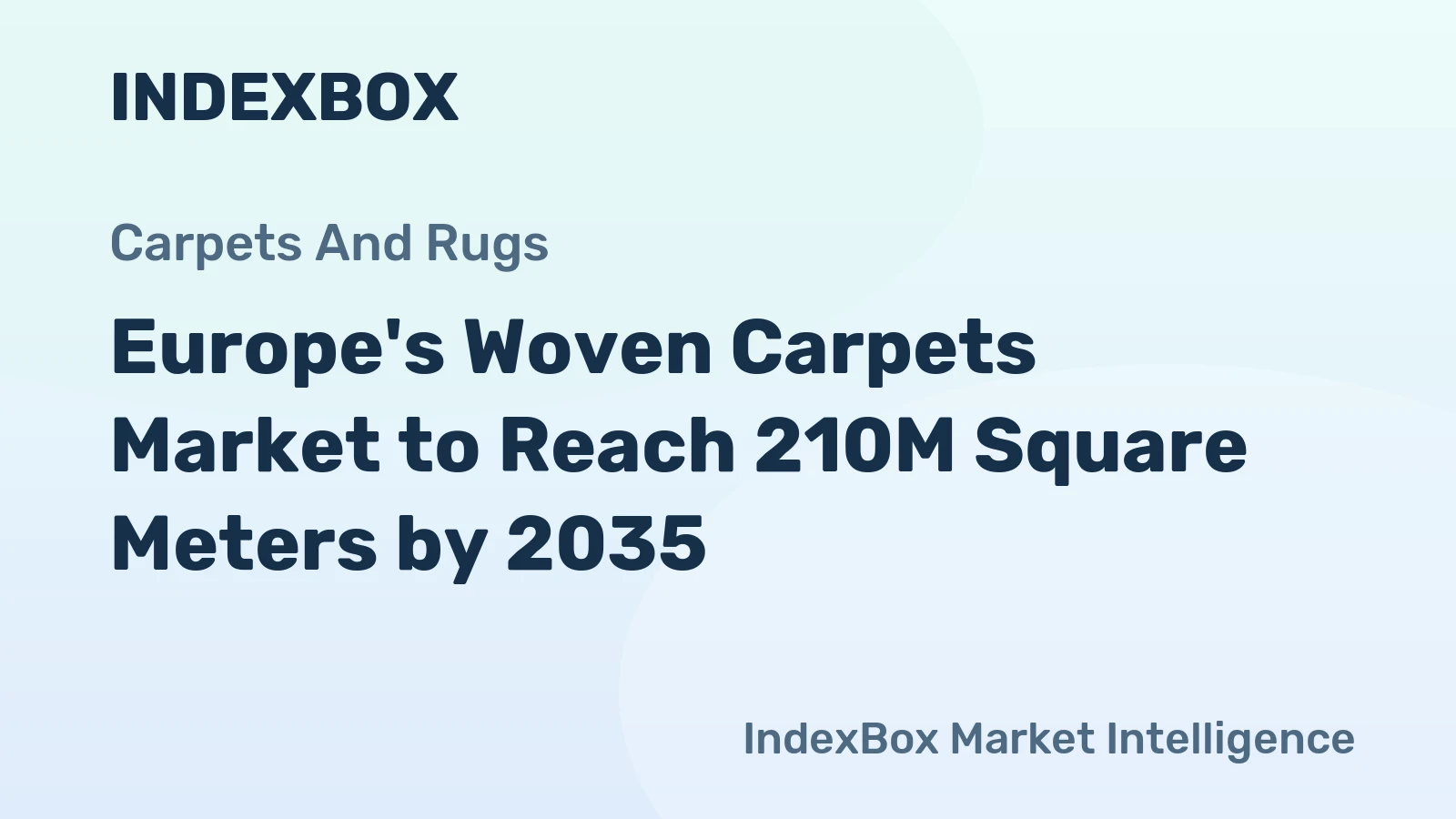 Europe's Woven Carpets Market to Reach 210M Square Meters by 2035