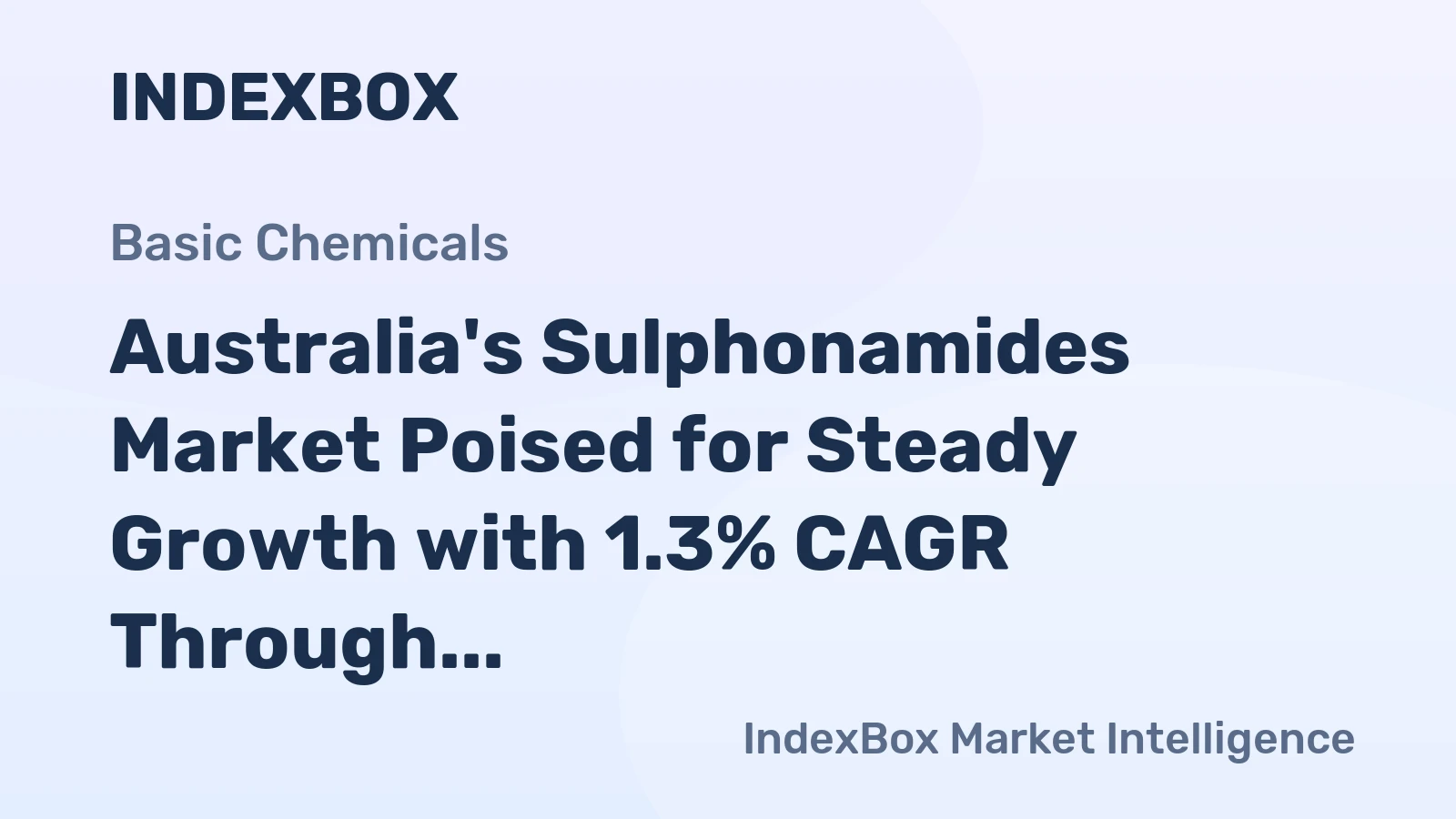 Australia's Sulphonamides Market Poised for Steady Growth with 1.3% CAGR Through 2035