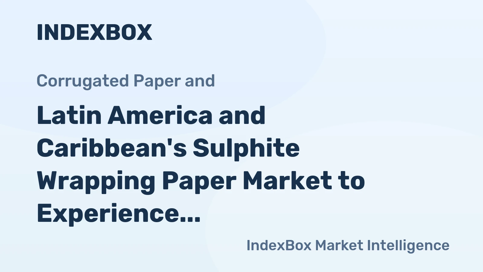 Latin America and Caribbean's Sulphite Wrapping Paper Market to Experience Modest Growth with +0.3% CAGR from 2024 to 2035