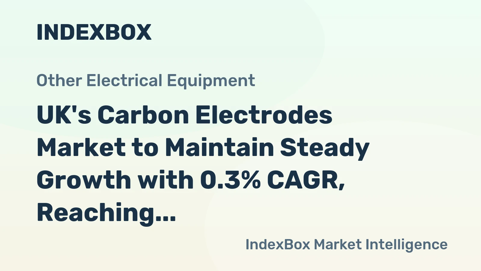 UK's Carbon Electrodes Market to Maintain Steady Growth with 0.3% CAGR, Reaching 64K Tons by 2035