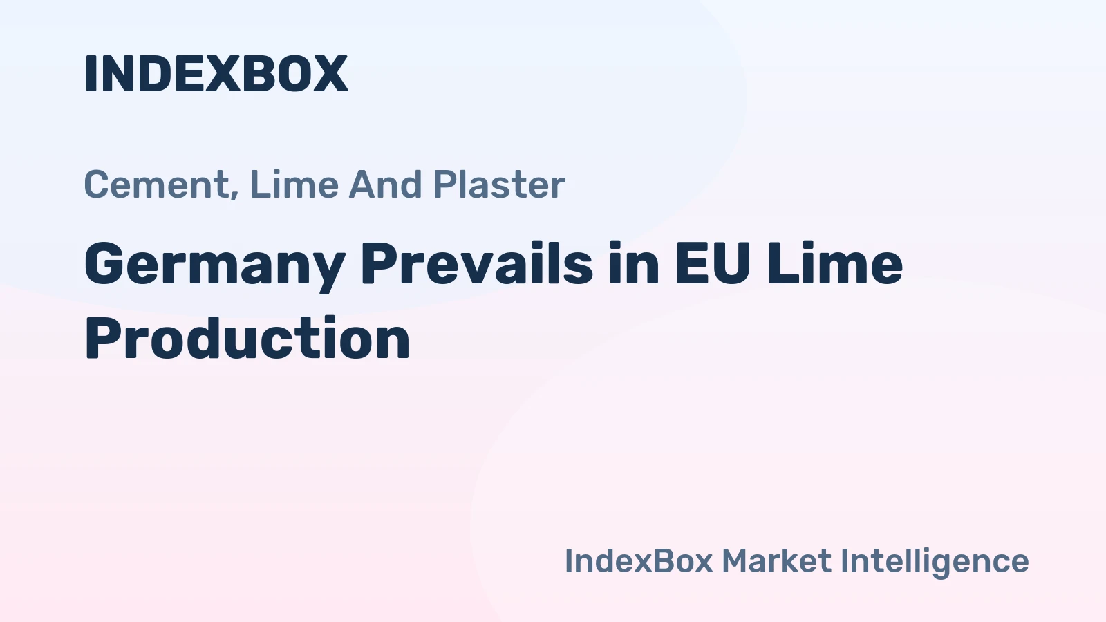 Germany Prevails in EU Lime Production