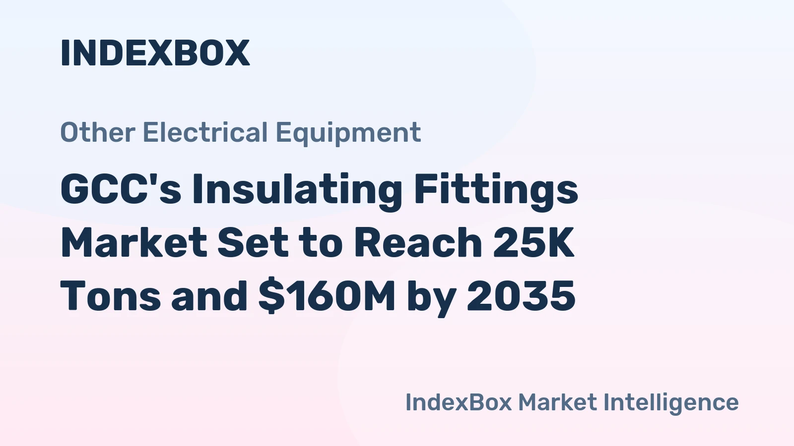 GCC's Insulating Fittings Market Set to Reach 25K Tons and $160M by 2035