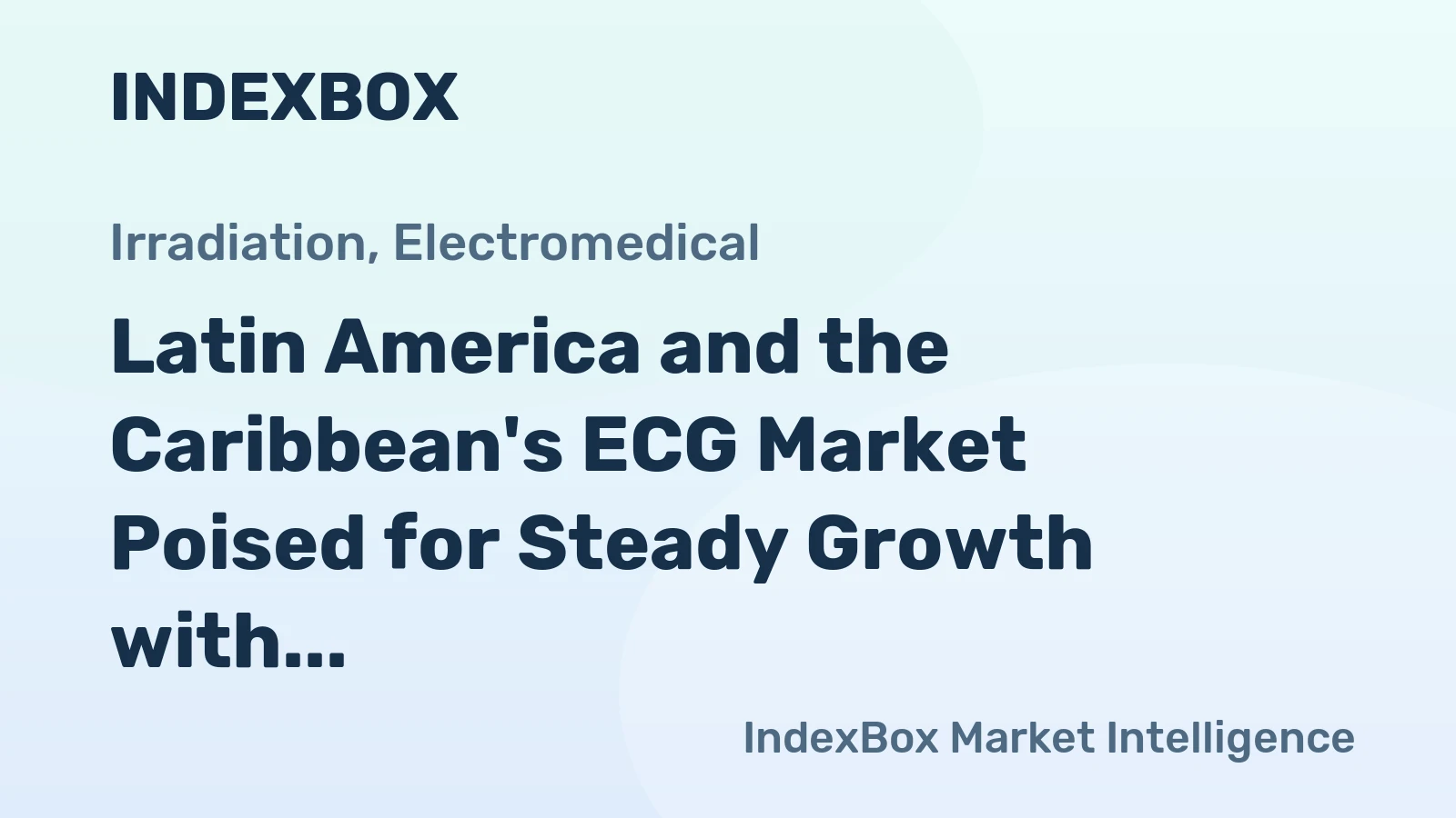 Latin America and the Caribbean's ECG Market Poised for Steady Growth with a 3.5% CAGR