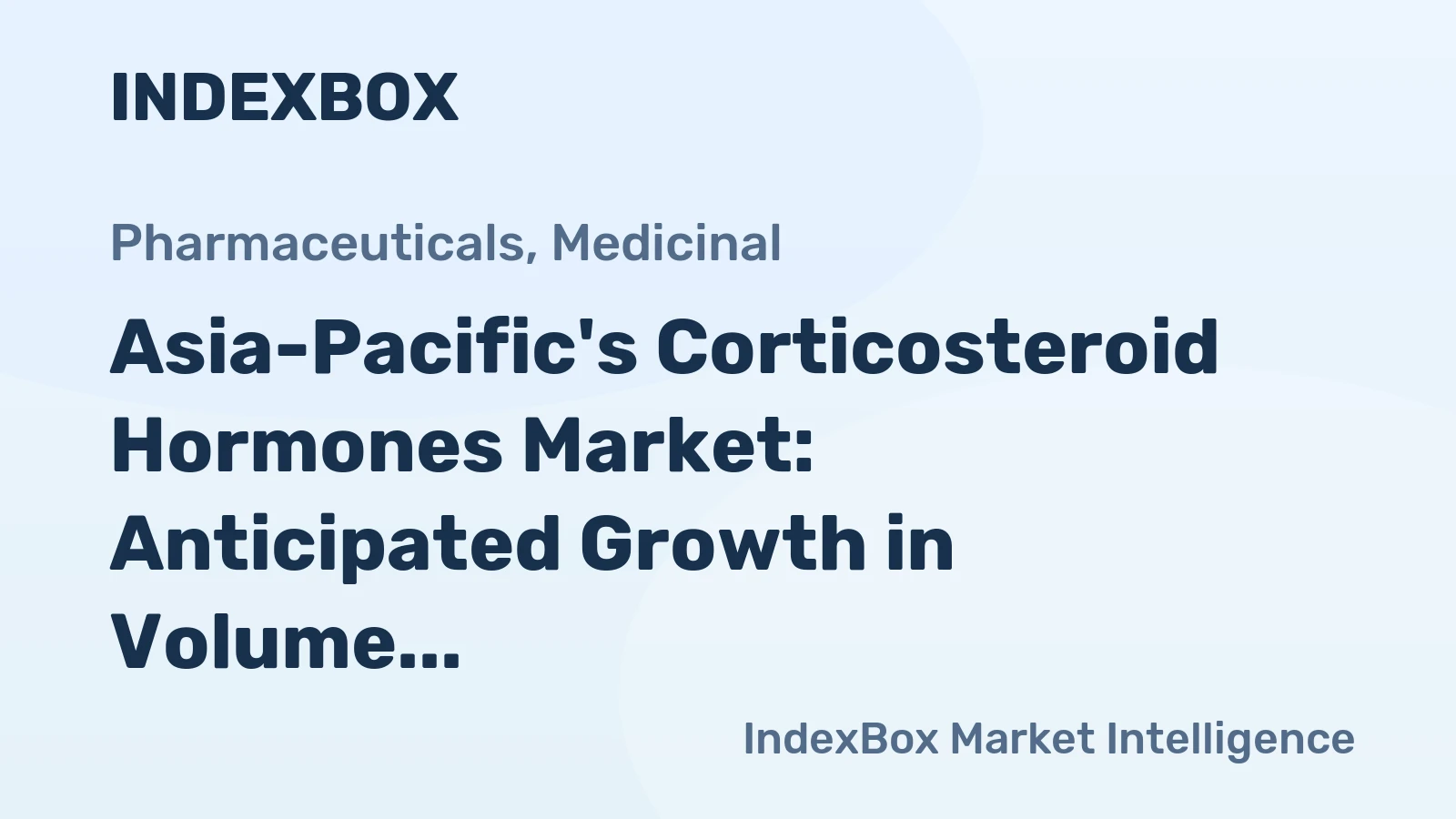 Asia-Pacific's Corticosteroid Hormones Market: Anticipated Growth in Volume and Value by 2035